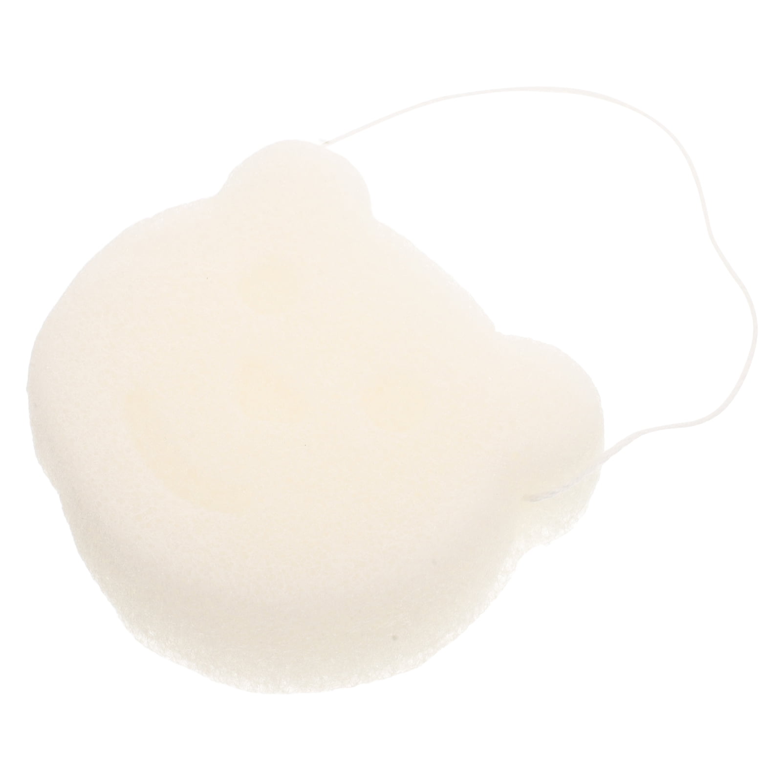 HIAKDOFT 1Pack Baby Bath Sponge for Kids Bath Time 2.6X2.6X0.8In White ...