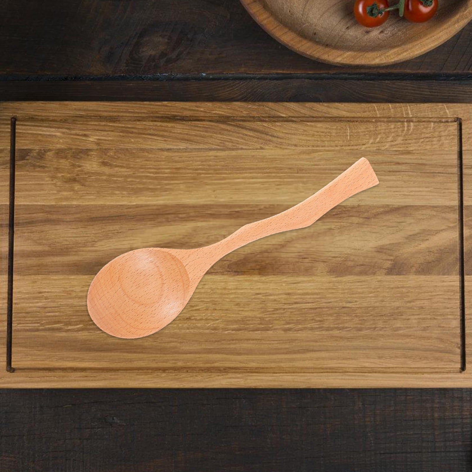 HIAKDOFT 1Pack Large Spoon Wooden Cooking Utensils For Stirring And ...