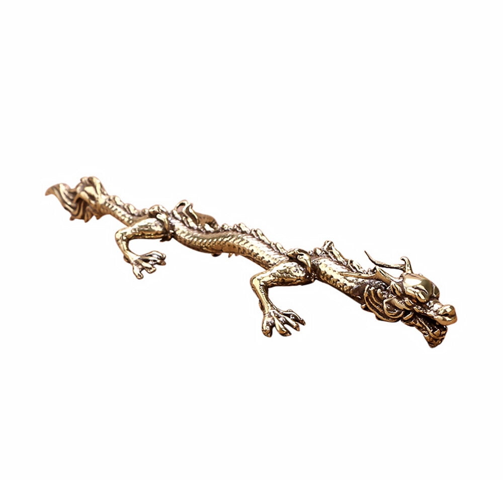 HIAKDOFT 1Pc Golden Brass Table Ornament Pen Rack For Desktop And ...