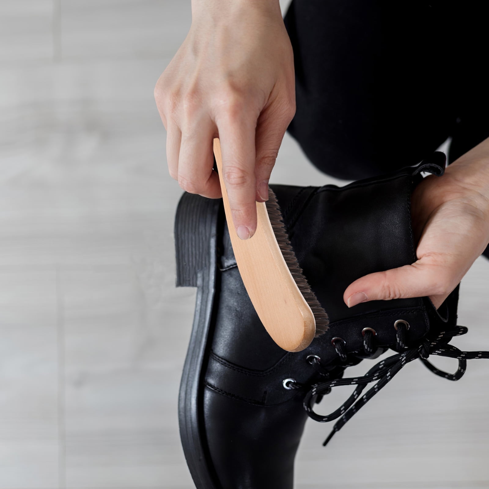 HIAKDOFT 1Pcs Hat Brushes For Cleaning Multi Color Wooden And Plastic ...