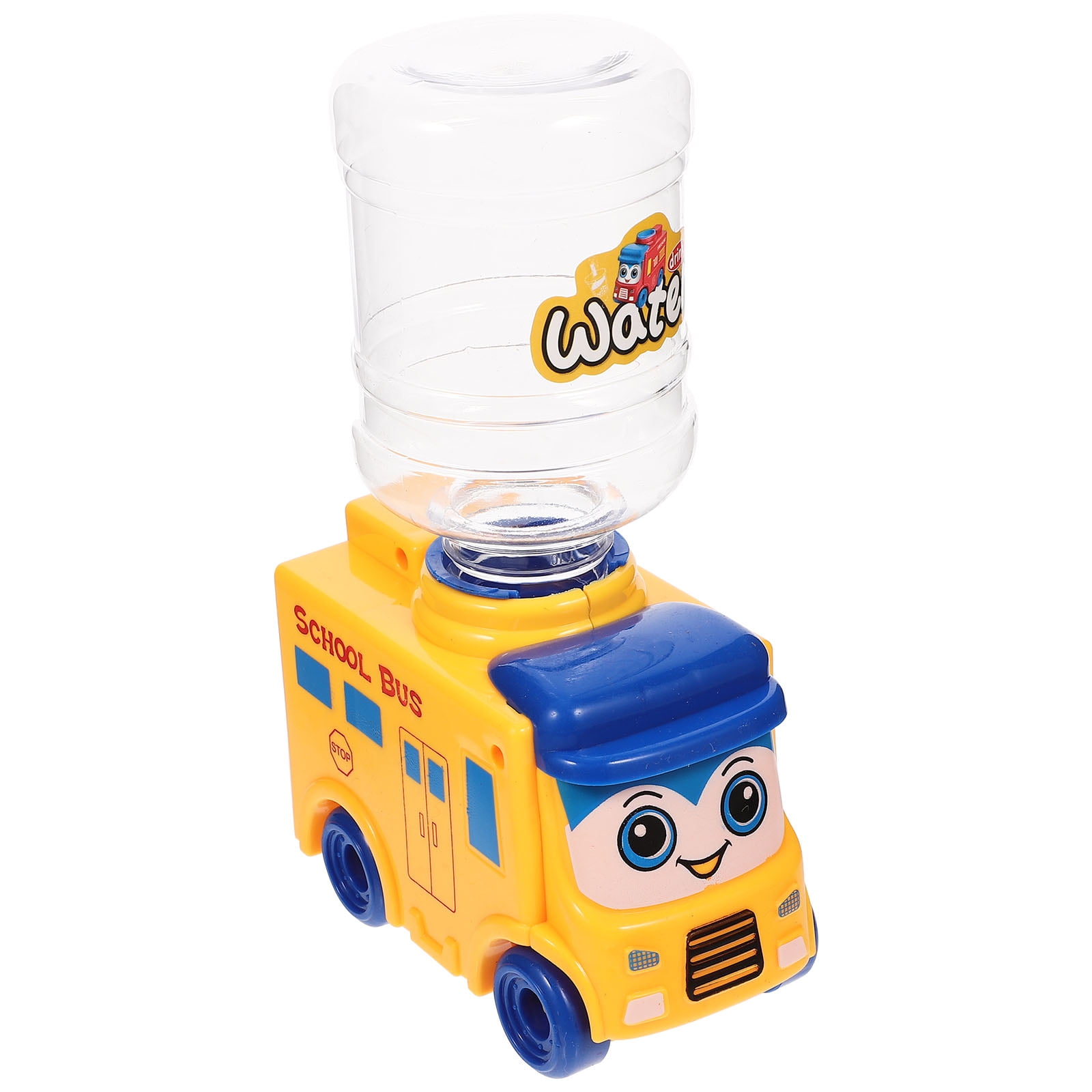 HIAKDOFT 1Set Cool Miniature Things School Bus Water Dispenser Toy For ...