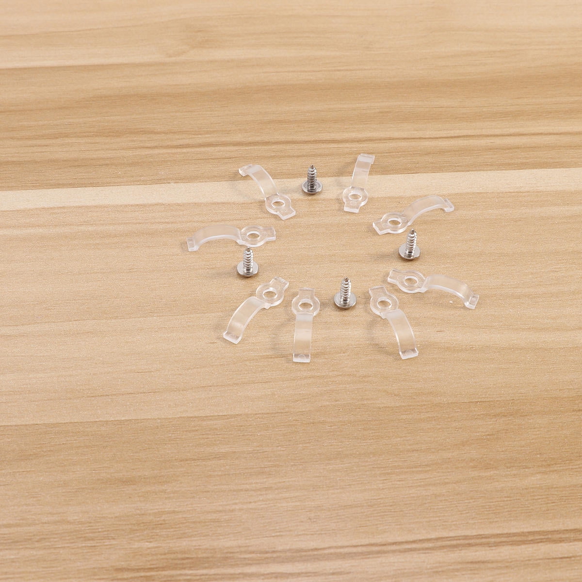 HIAKDOFT 200Pcs Led Strip Light Mounting Clips for Diy Projects and ...