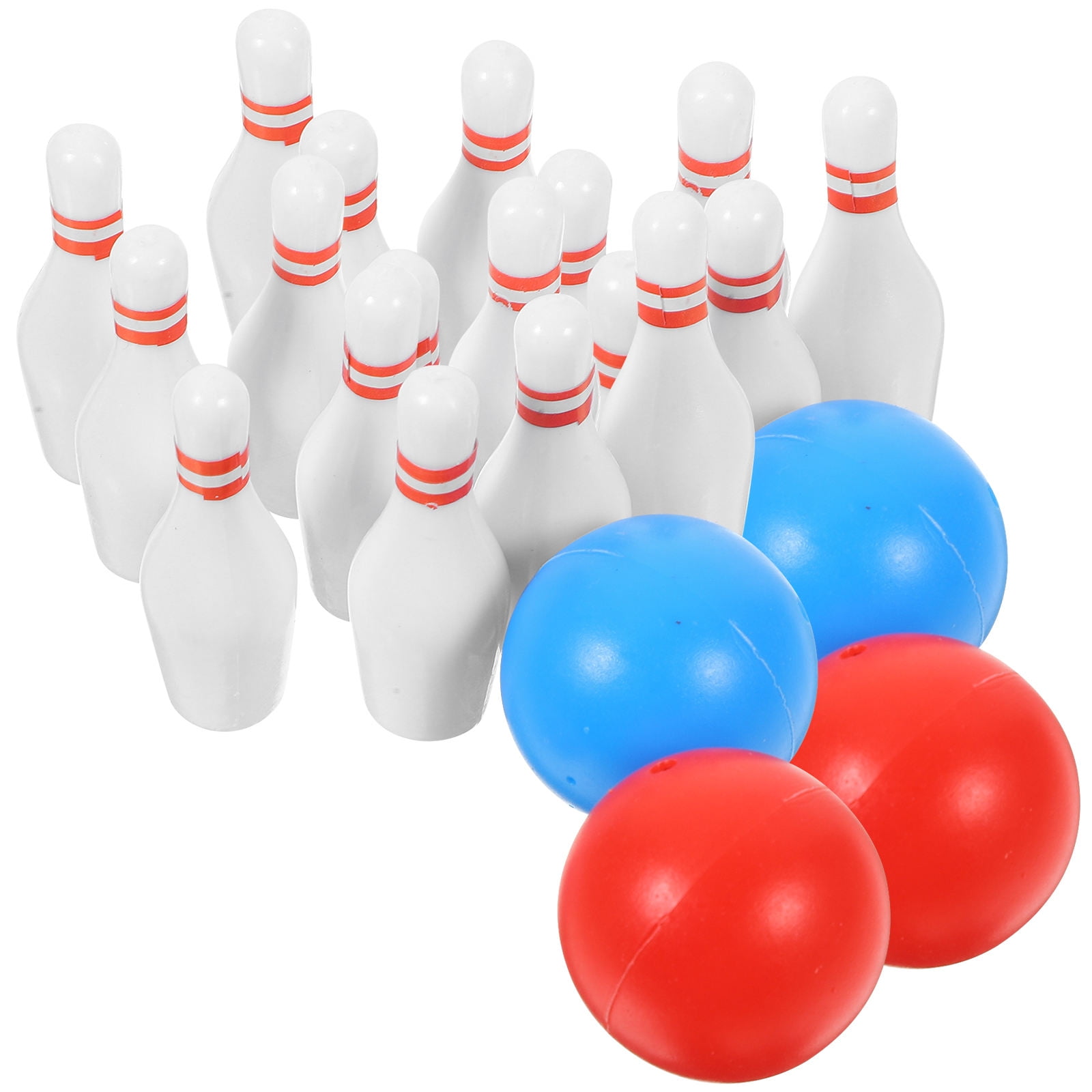 HIAKDOFT 2Sets Tiny Bowling Set Bowling Simulation Model For Miniature ...