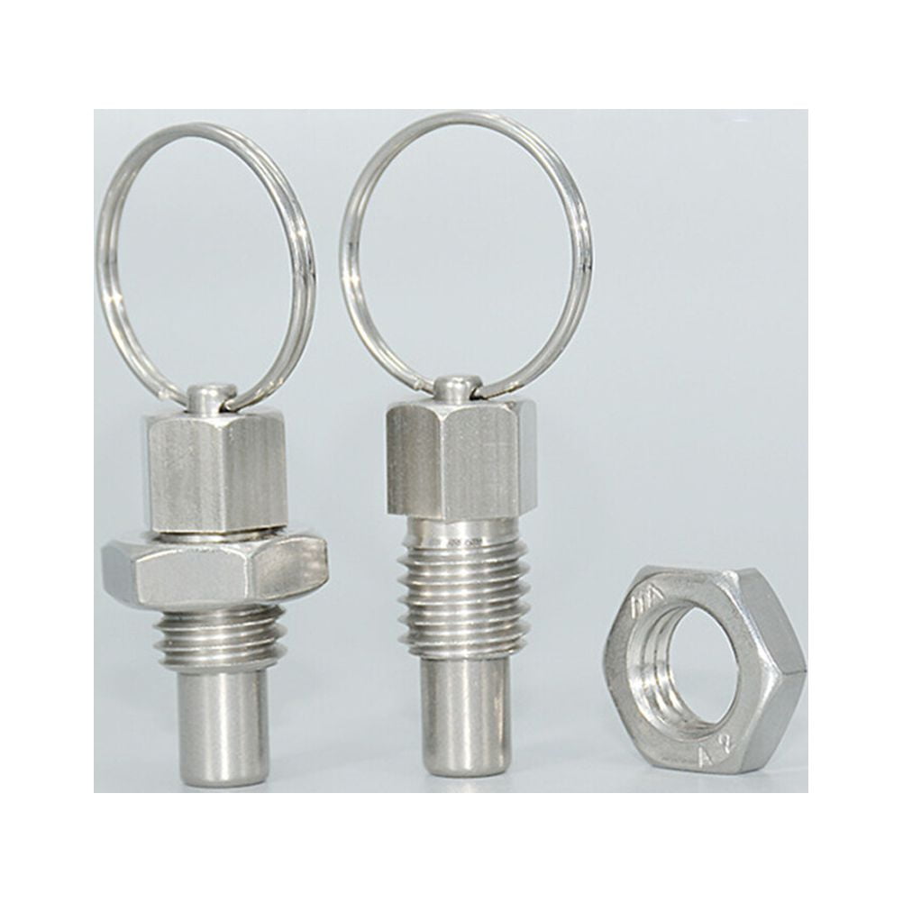 HIAKDOFT 4Pcs Pin Pull Ring Spring Loaded Knob for Mechanical Industry ...