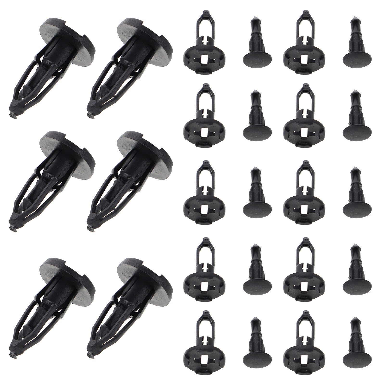 HIAKDOFT 50Pcs Bumper Retainer Clips For Enhanced Safety In Vehicle ...