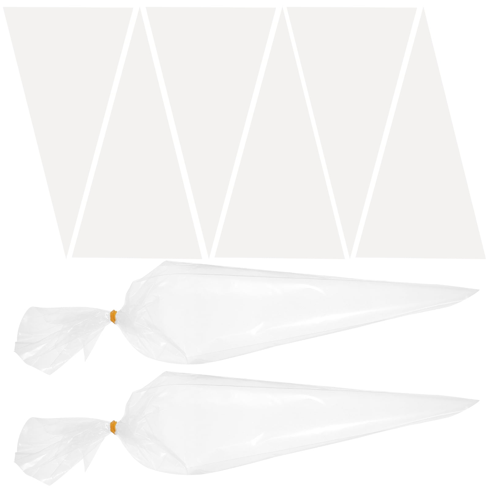 HIAKDOFT 50Set Cut-to-Size Tip Tile Grout Bags Pe for Tile Installation ...