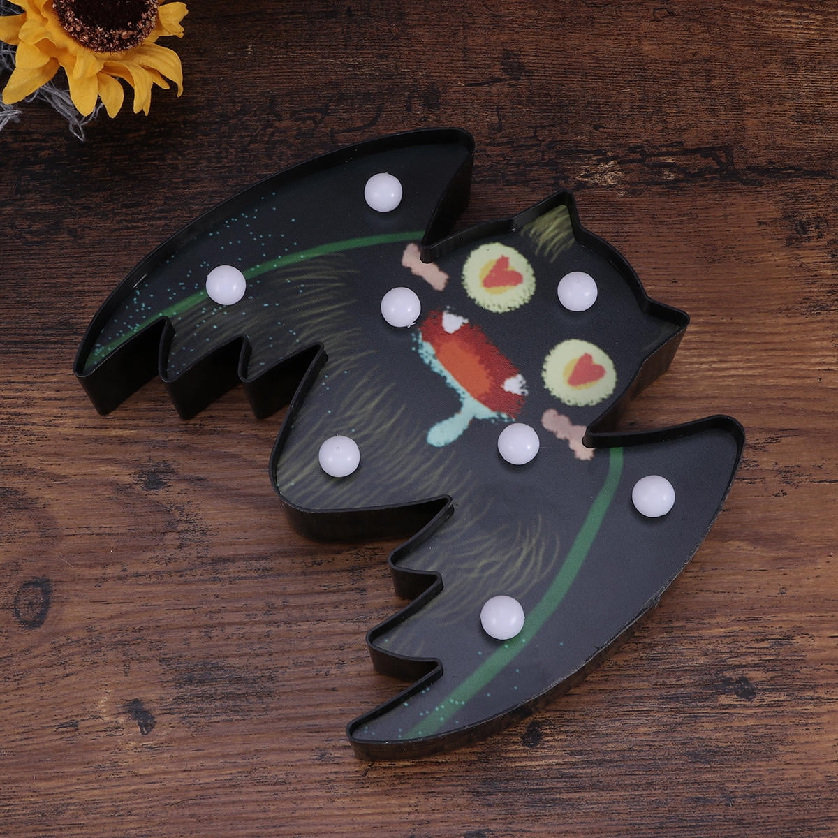 HIAKDOFT 52Set Lamps Bat Shaped Led Lights for Masquerade Carnival ...