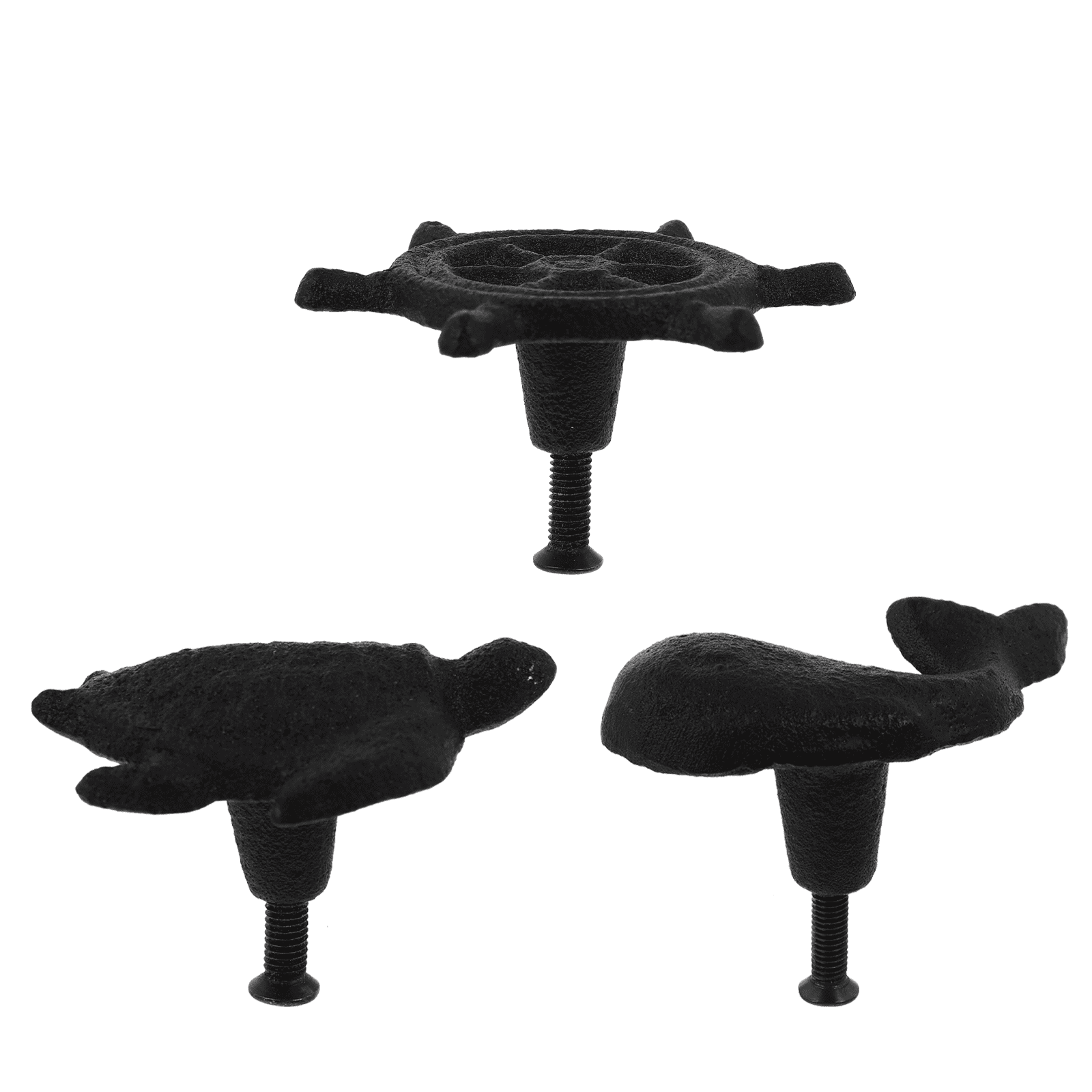 HIAKDOFT DIY Enthusiasts Craft Handle 3Pcs 6x2.5in for Kitchen Cabinets ...