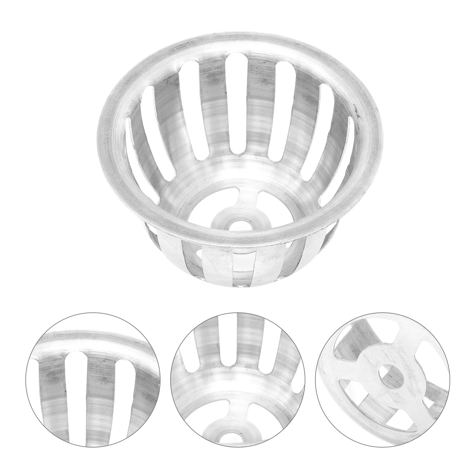 HIAKDOFT Dome Drain Stopper 1Pcs for Outdoor Roof Floor Drain Stainless ...
