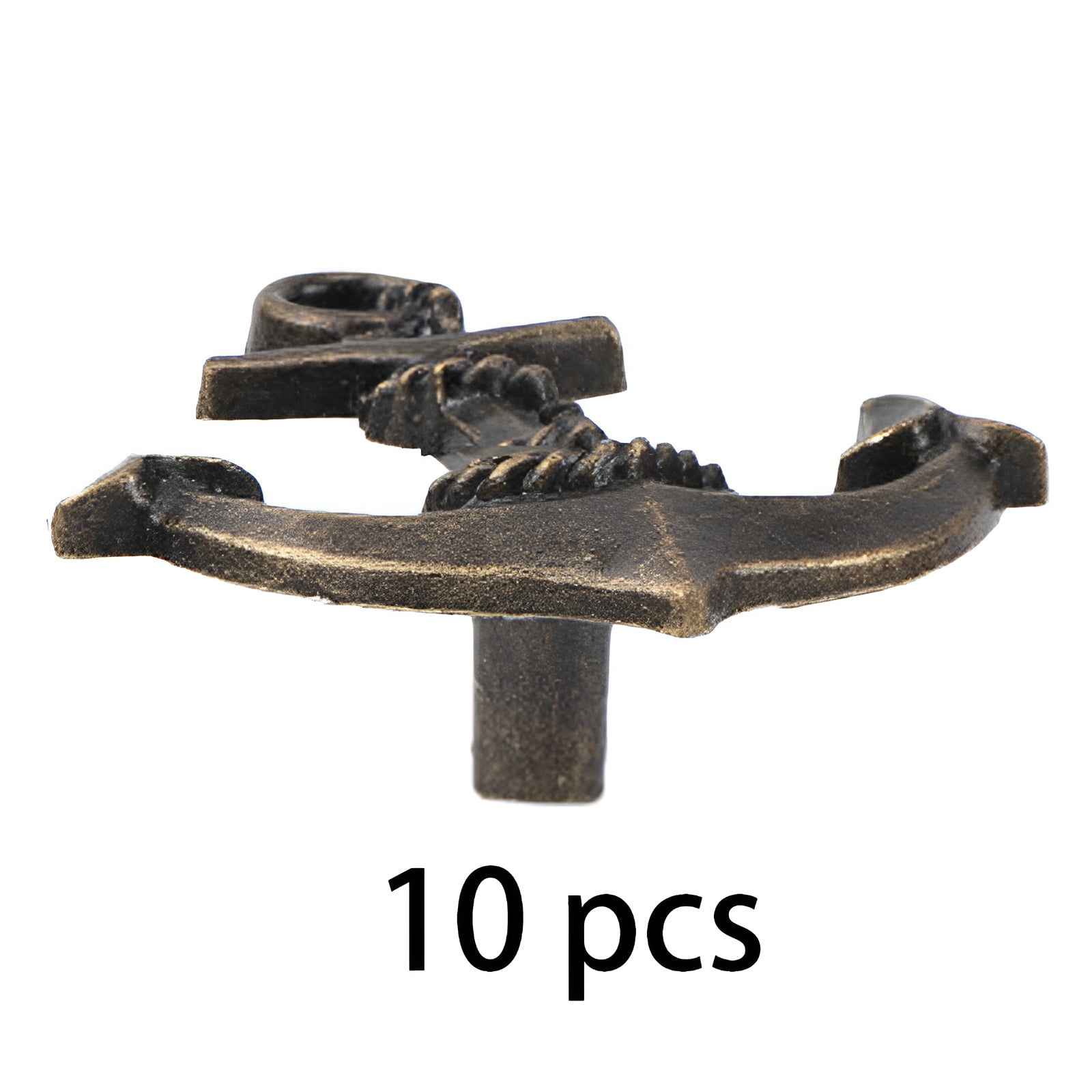HIBIBUD 10Pcs Cabinet Knobs,Highly Functional Anchor Cabinet Knobs ...