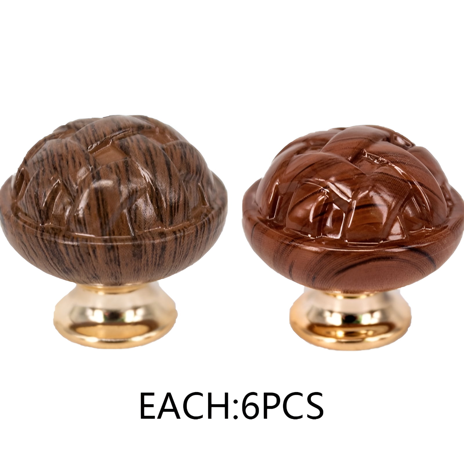 HIBIBUD 12Pcs Cabinet Knobs,Glides When Pulled Drawer Knobs,Finger ...