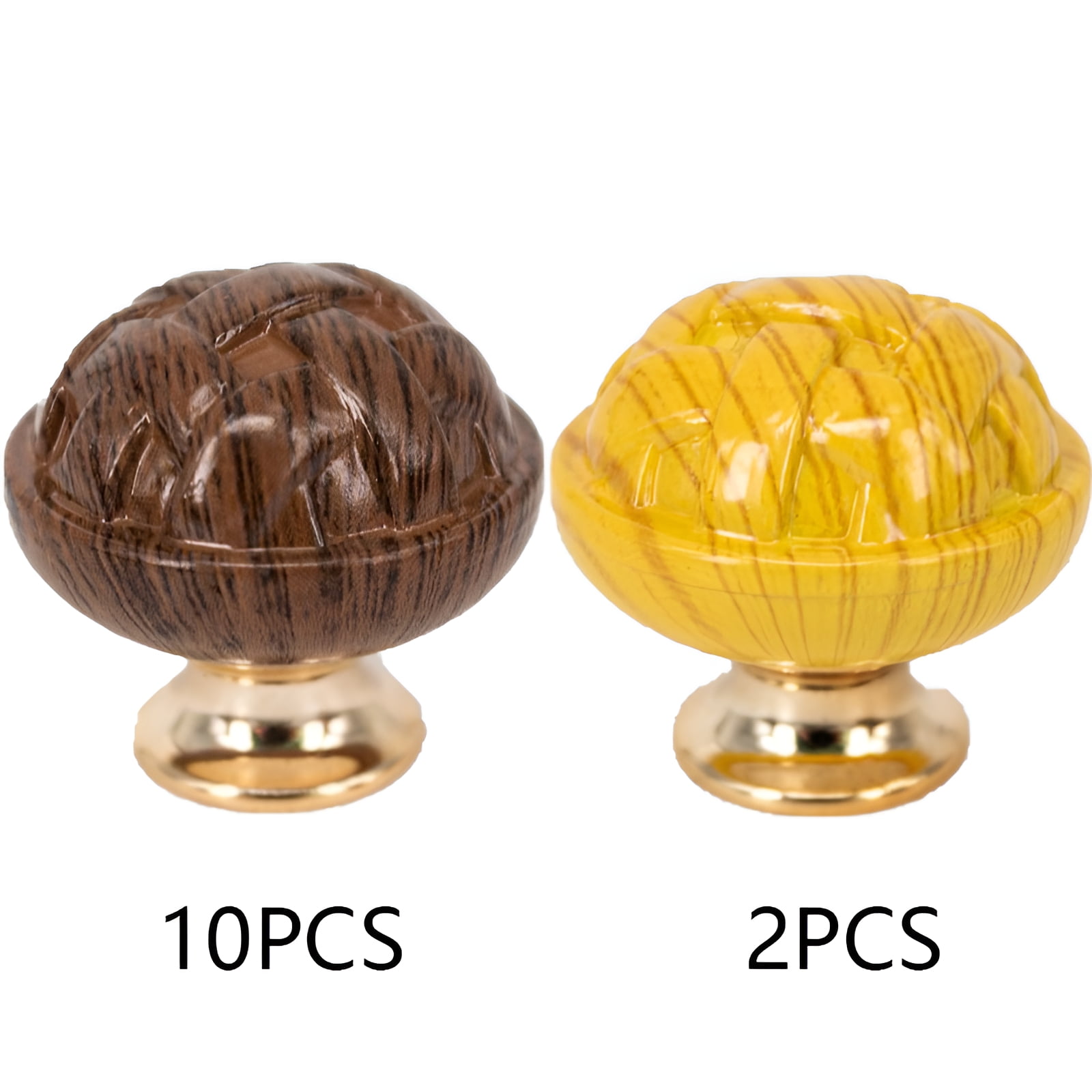 HIBIBUD 12Pcs Cabinet Knobs,Lightweight Structure Drawer Knobs,Matte ...