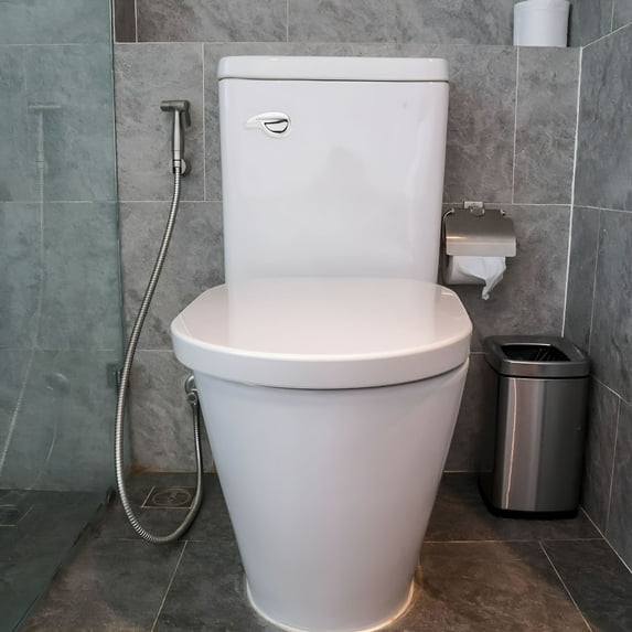 HIBIBUD 1Pc Toilet Flush Tank Lever Handle Side Mount Toilet Flush ...