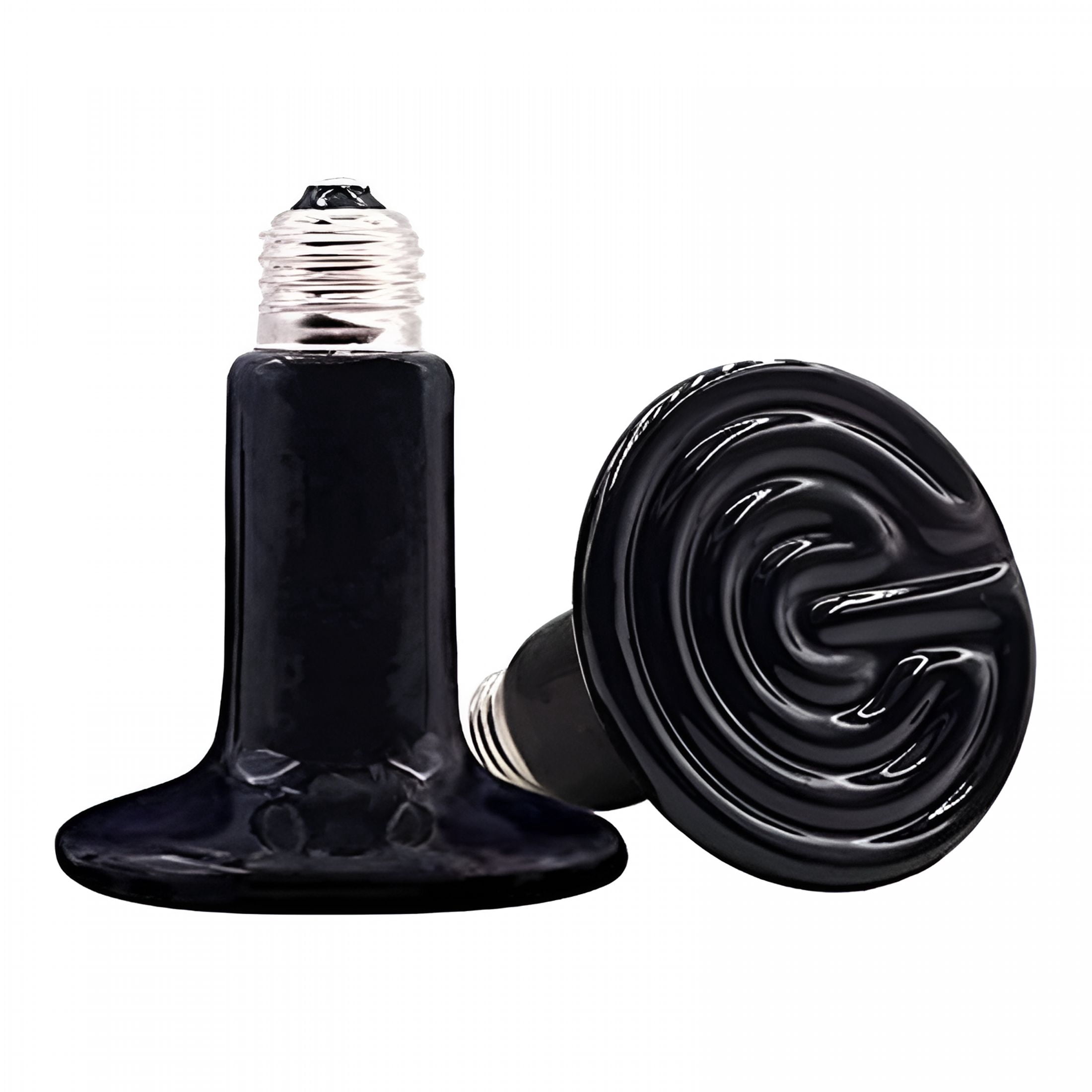 HIBIBUD 1Pcs 50W Reptile Heat Lamp, Pet Infrared Ceramic Heater Emitter ...