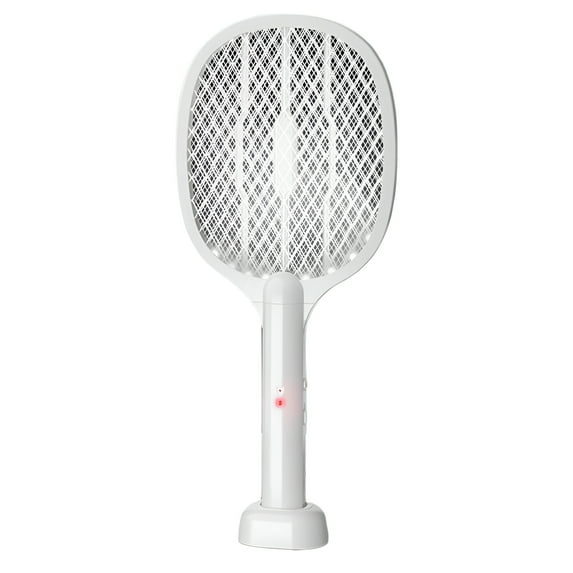 HIBIBUD 2026 New 2 in 1 Bug Zapper Racket Handheld Electric Fly Swatter ...