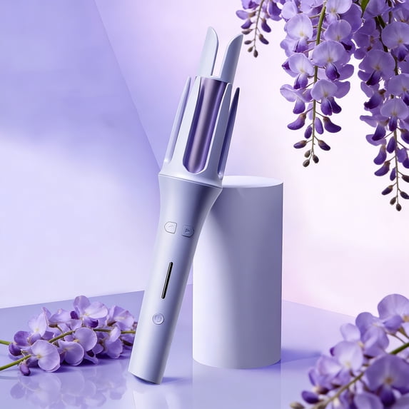 HIBIBUD 2026 New Automatic Ceramic Curling Iron,Anti-Tangle Auto ...