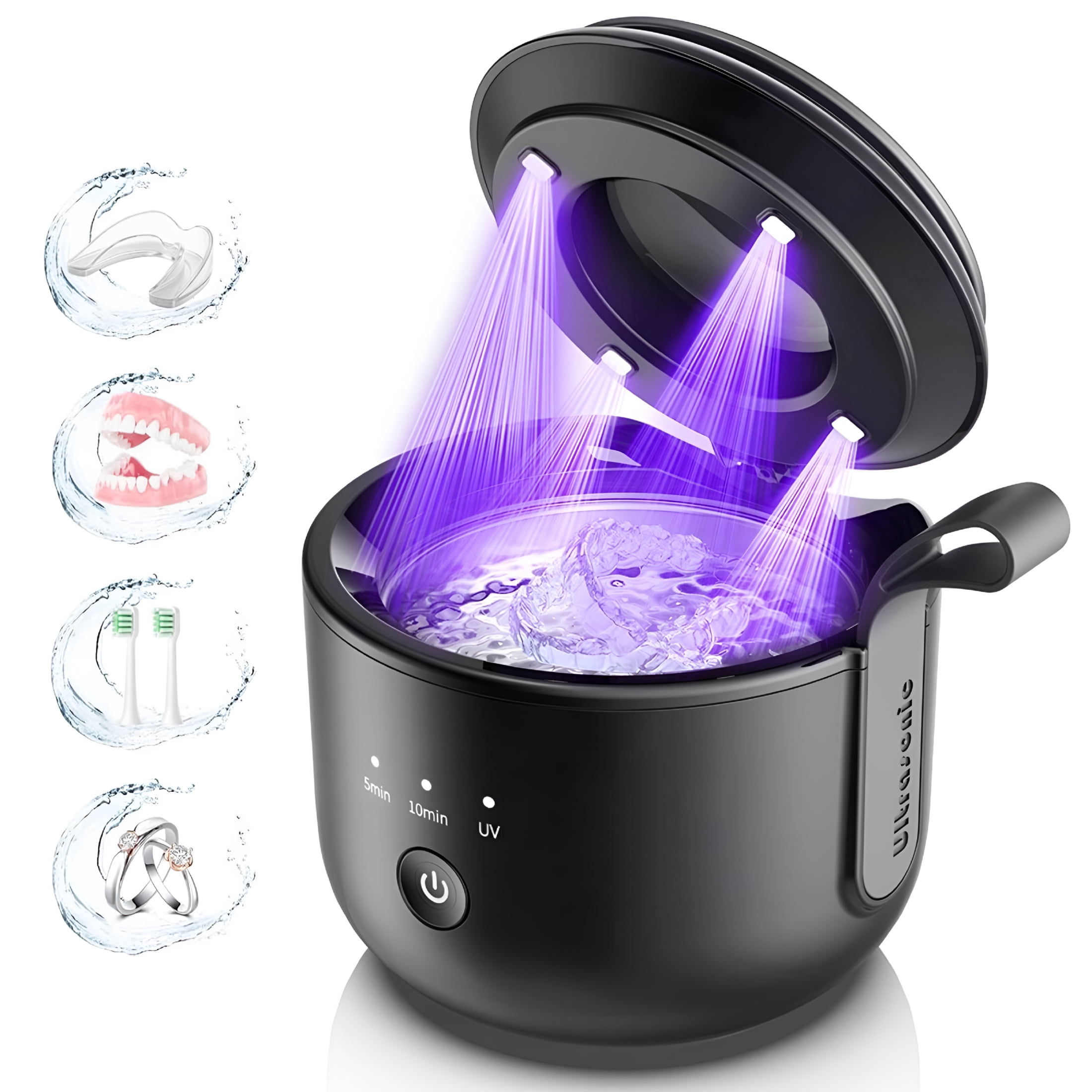 HIBIBUD 2026 New Ultrasonic Cleaner,48Khz Rechargeable Cordless Jewelry ...