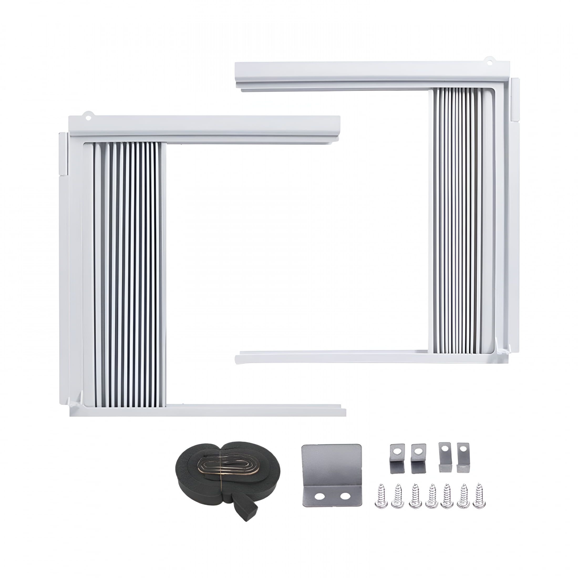 HIBIBUD 2026 New Window Ac Side Panel with Frame Air Conditioner ...