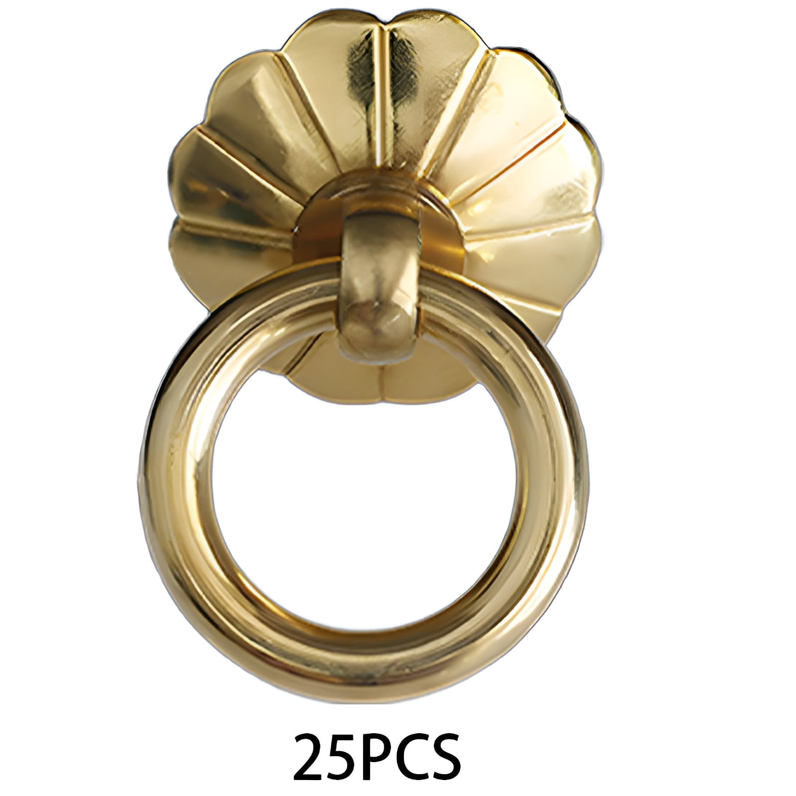 HIBIBUD 25Pcs Cabinet Handles,Cultural Element Round Ring Pulls ...