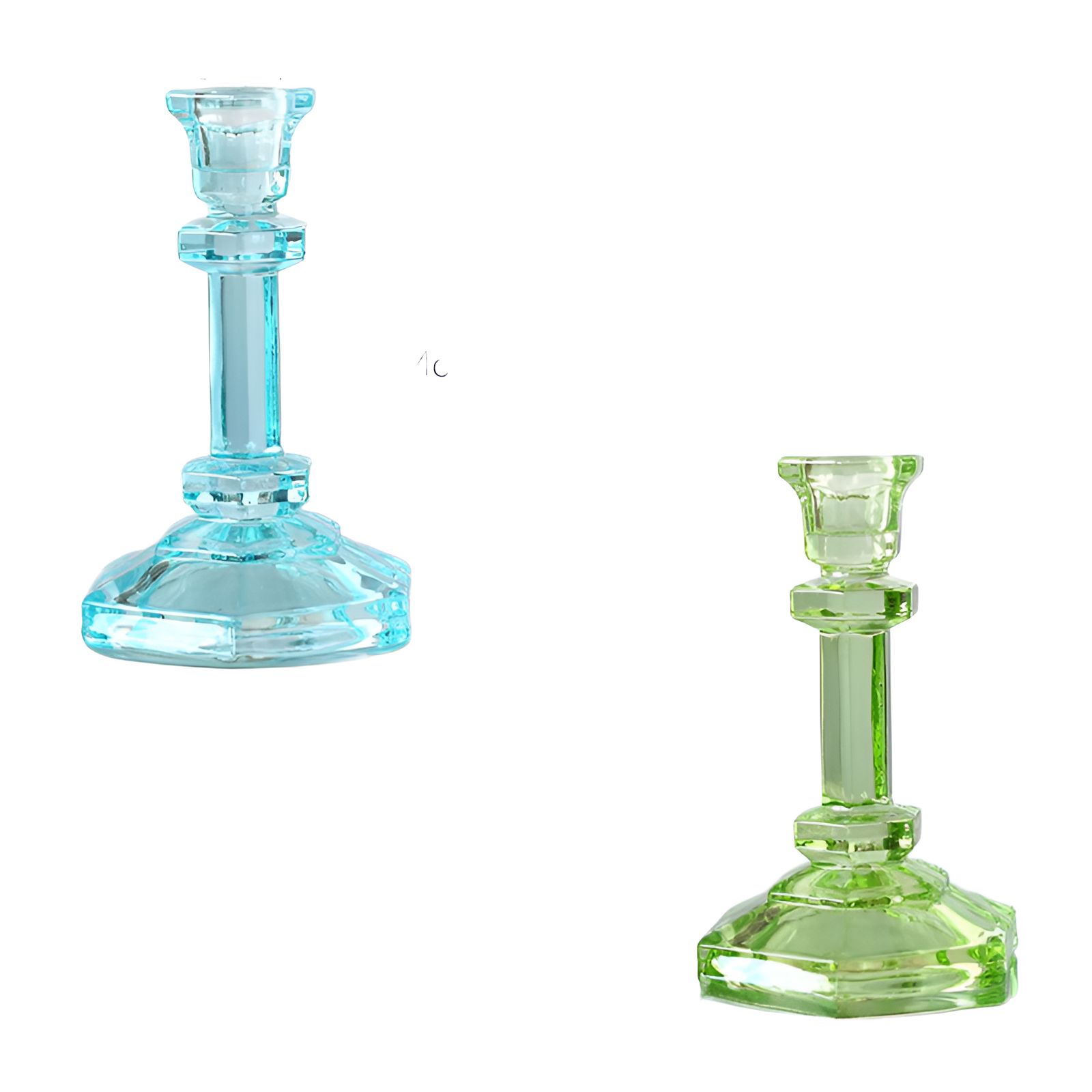 HIBIBUD 2Pcs Candle Holders for Pillar Candles,Retro and Modern Fusion ...