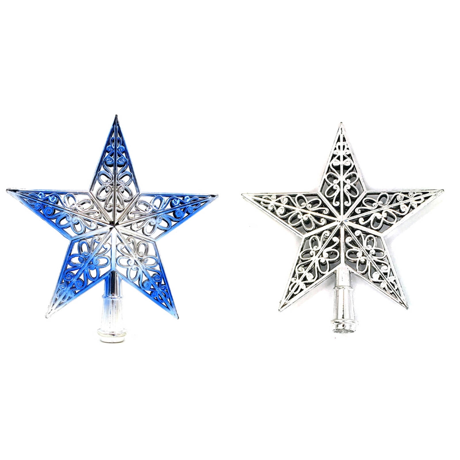 HIBIBUD 2Pcs Christmas Tree Topper,Angel Wing-Inspired Treetopper,Plush ...