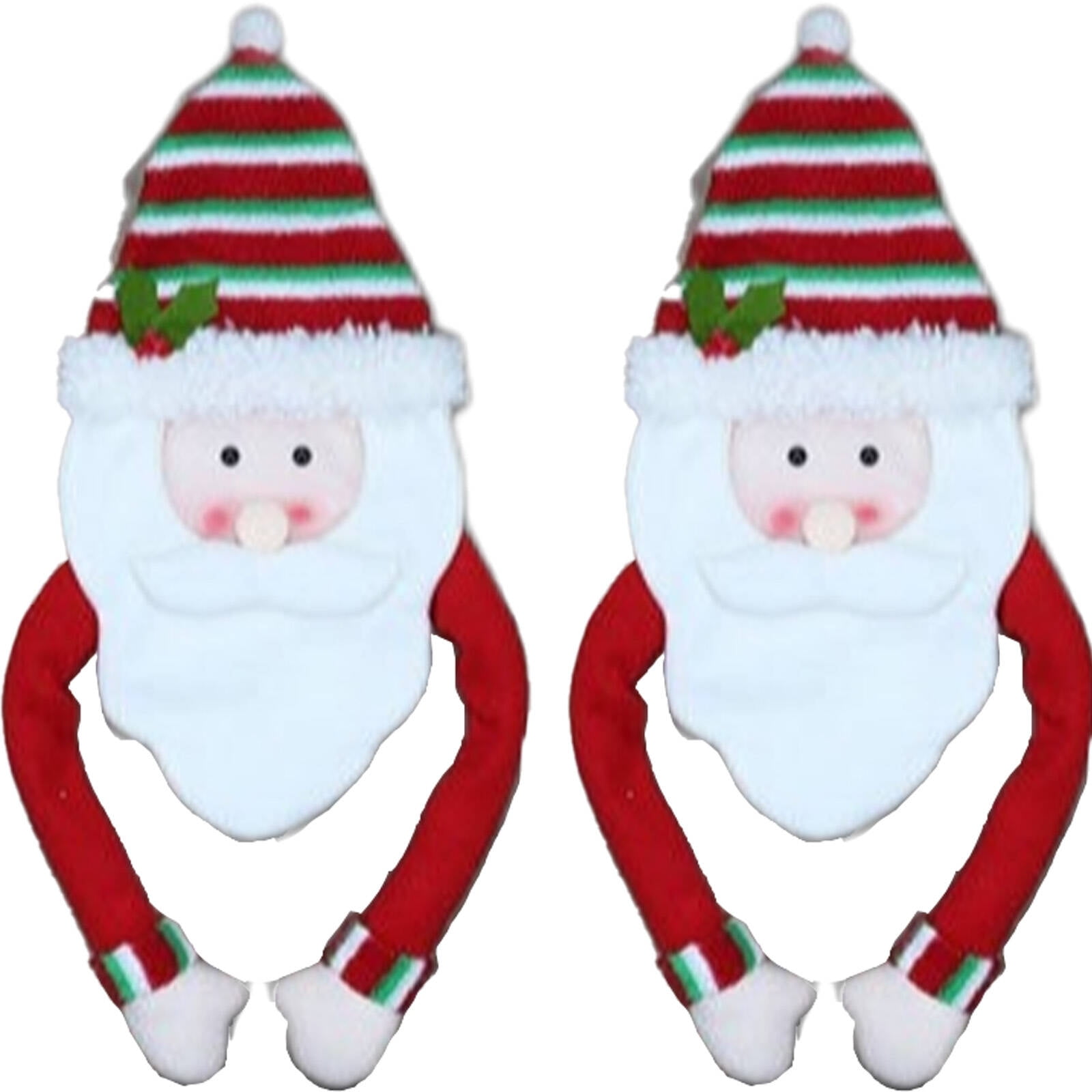 HIBIBUD 2Pcs Christmas Tree Topper,Angel Wings Tree Topper,Soft Plush ...