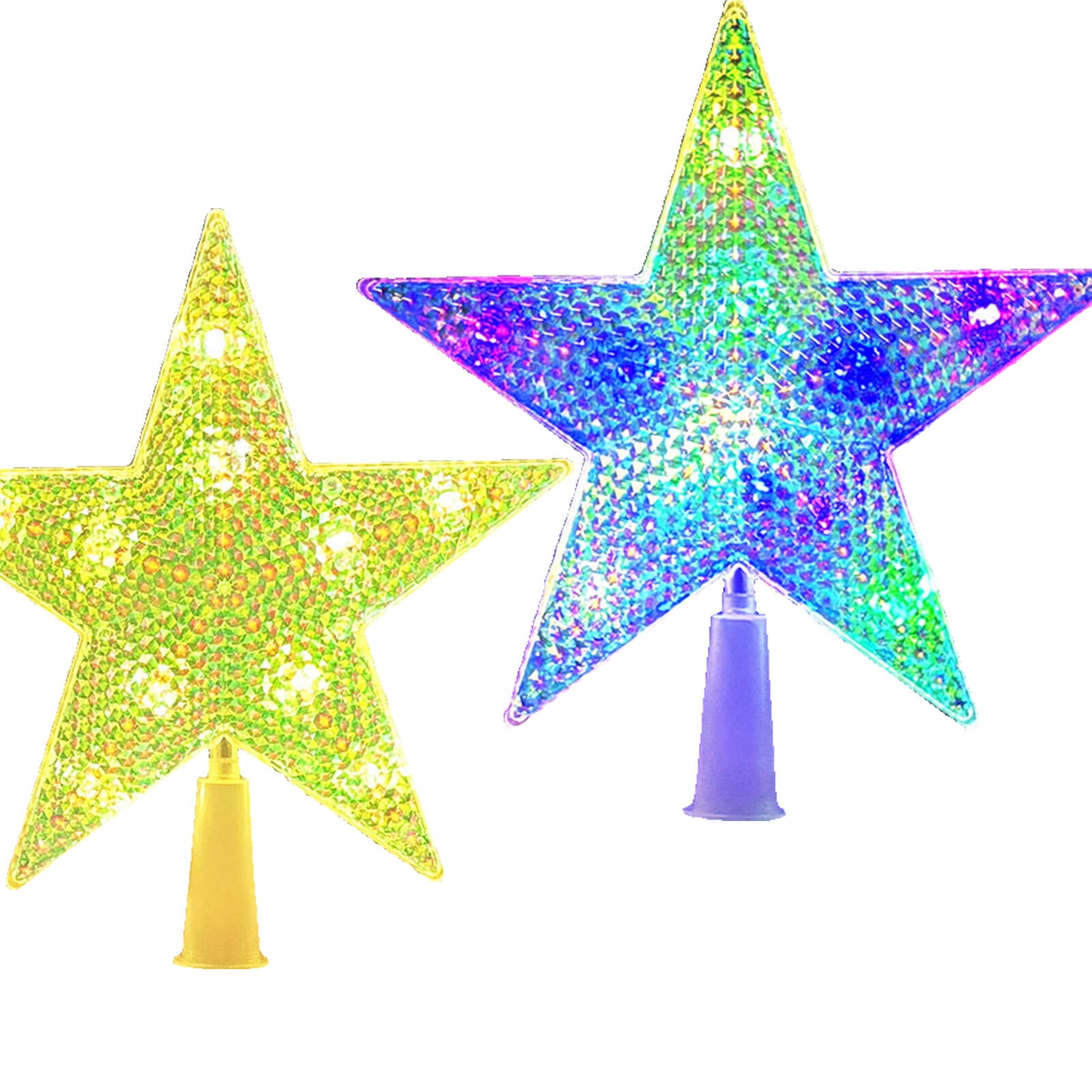 HIBIBUD 2Pcs Christmas Tree Topper,Cozy Angel Wings Tree Topper,Add a ...