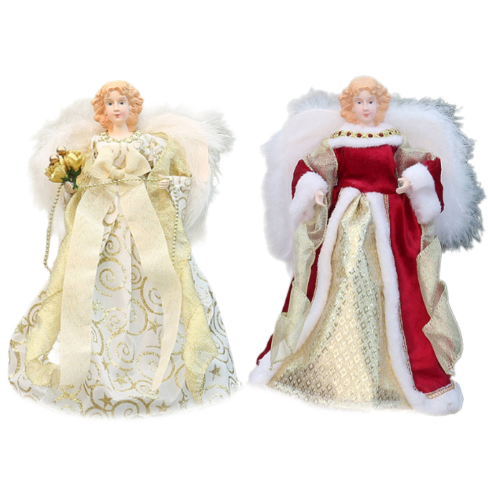 Christmas Tree Top Angels Roman 12 Angel With Cardinal Bird Christmas ...