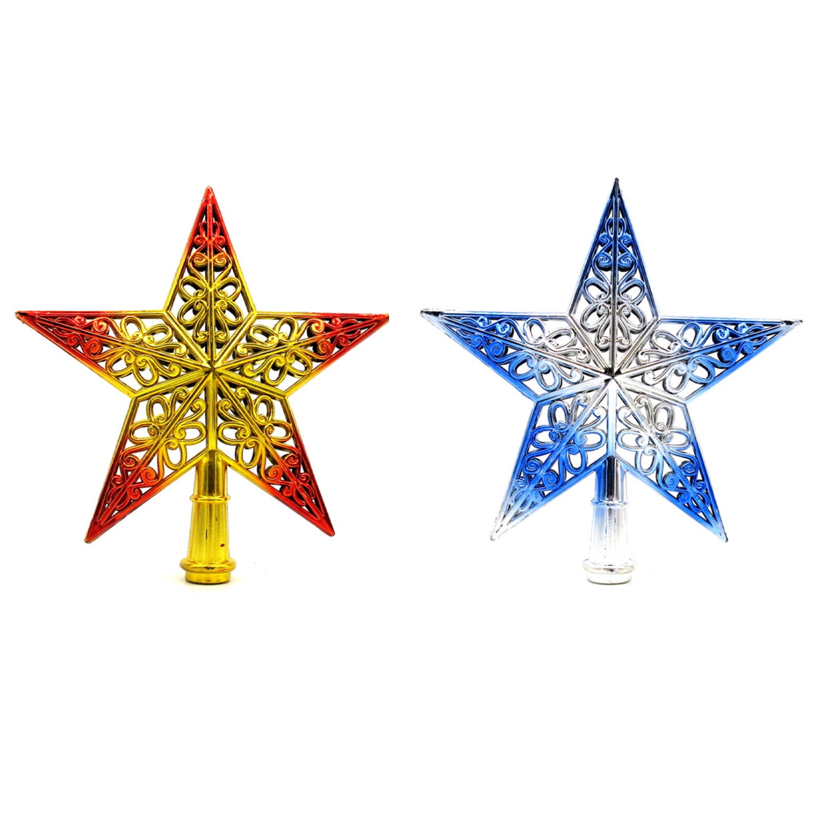 HIBIBUD 2Pcs Christmas Tree Topper,Soft Angel-Inspired Treetopper,Plush ...