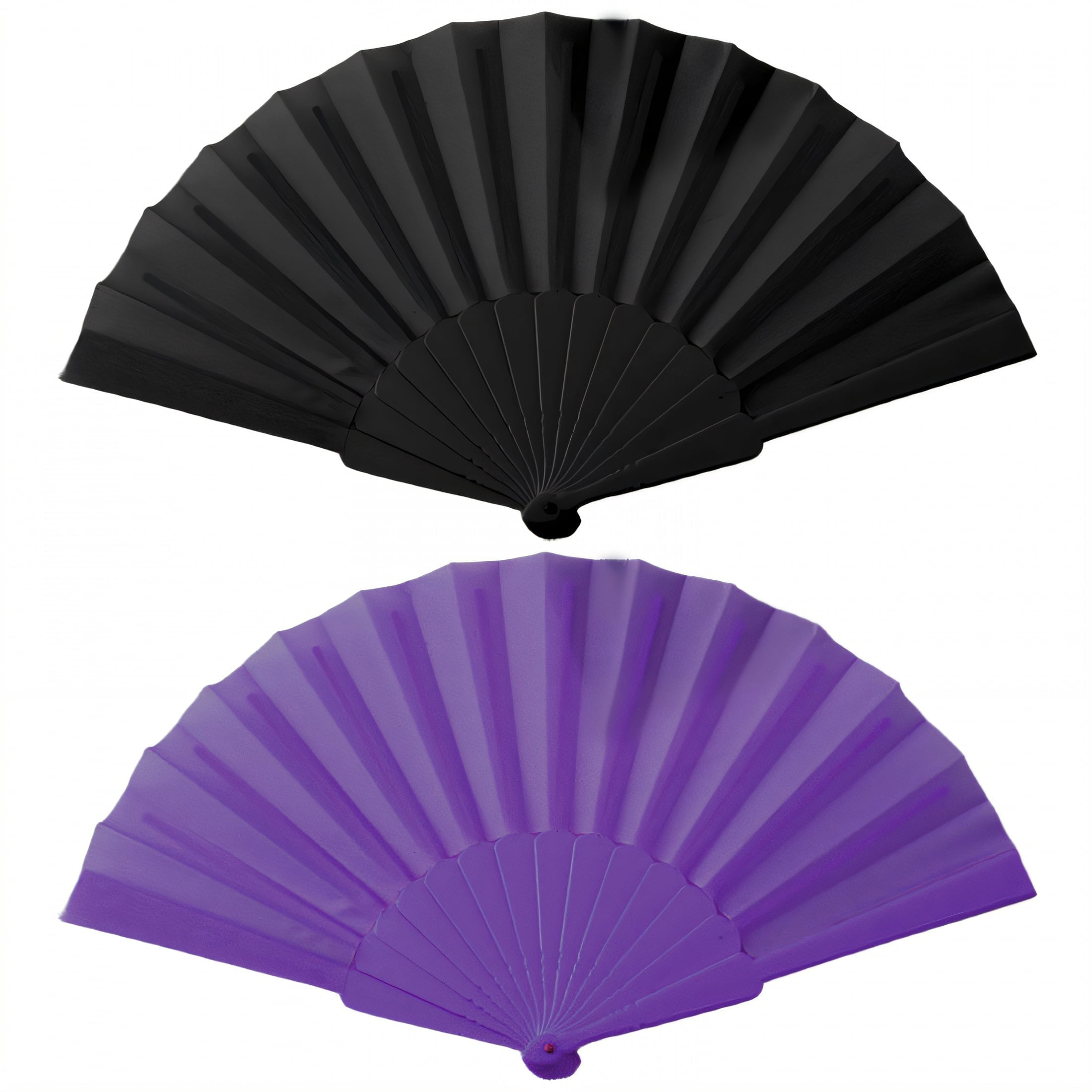 ACDANC 2Pcs Folding Fan Plastic Fan Framework Folding Hand Fan ...