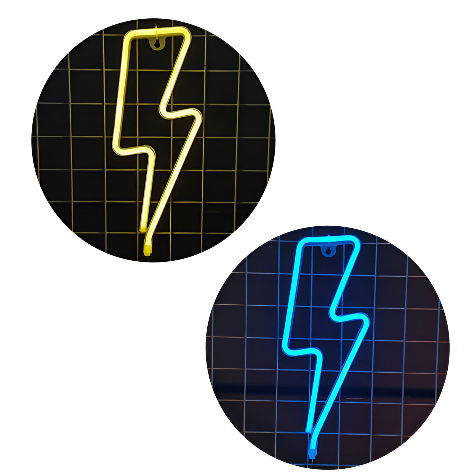 HIBIBUD 2Pcs Neon Light Energetic Ambience Led Signs Instant Visual ...