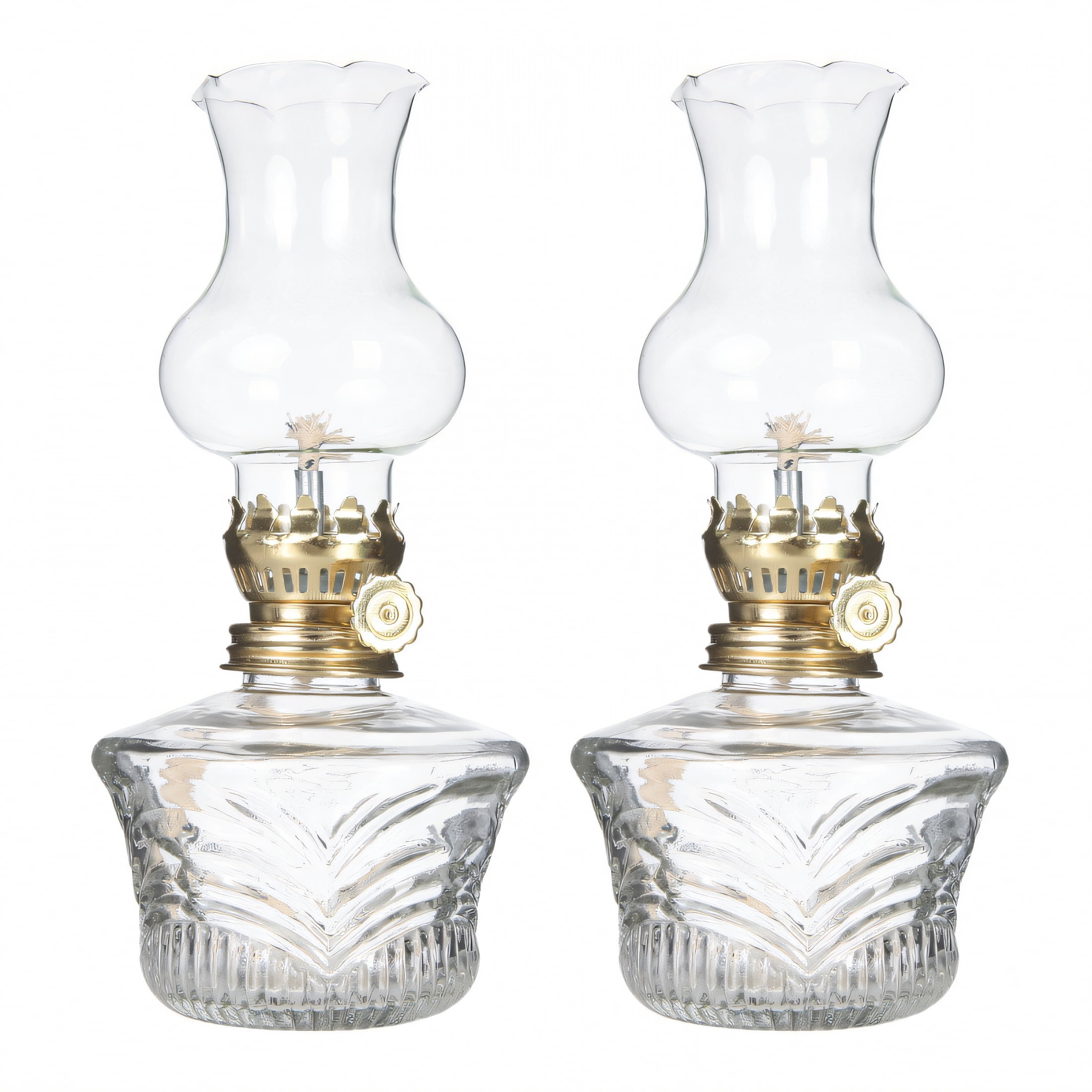 HIBIBUD 2Pcs Oil Lamp,Diverse Lamp Designs Lamp Oil for Indoor Use ...