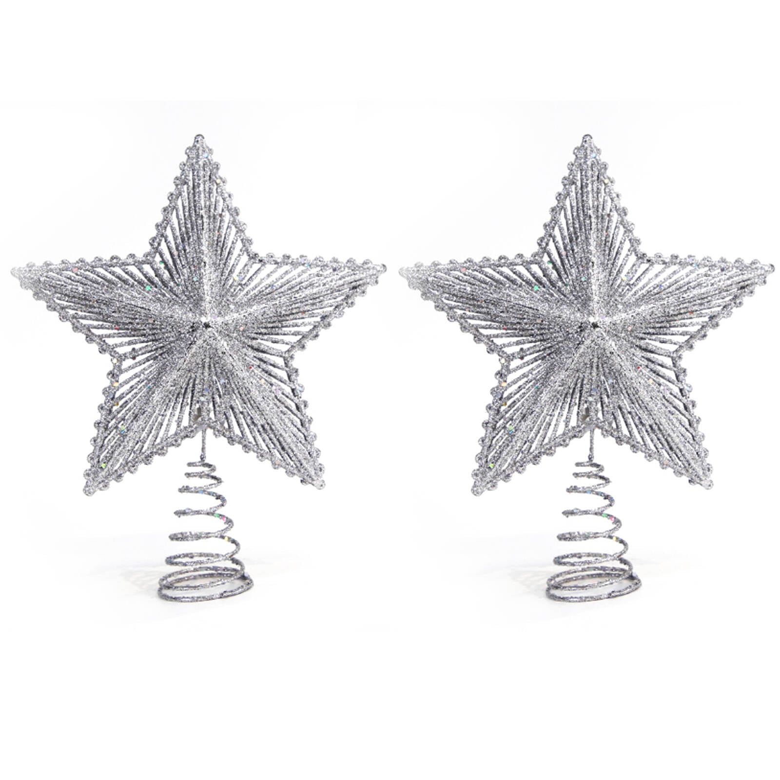 HIBIBUD 3Pcs Christmas Tree Topper,Stable Installation Design Led ...