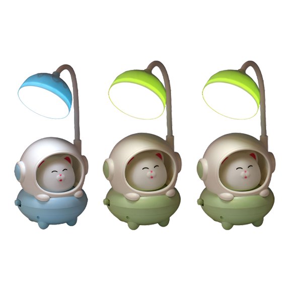Sunjoy Tech 1 Set Desk Lamp Rechargeable Soft Light Lightweight Cartoon ...
