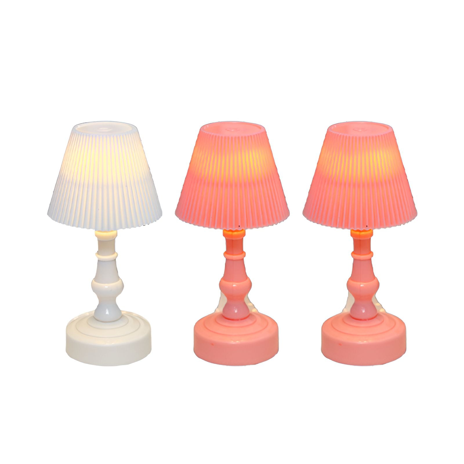 HIBIBUD 3Pcs Table Lamp,Ensuresstabledeviceoperation Reading Light ...