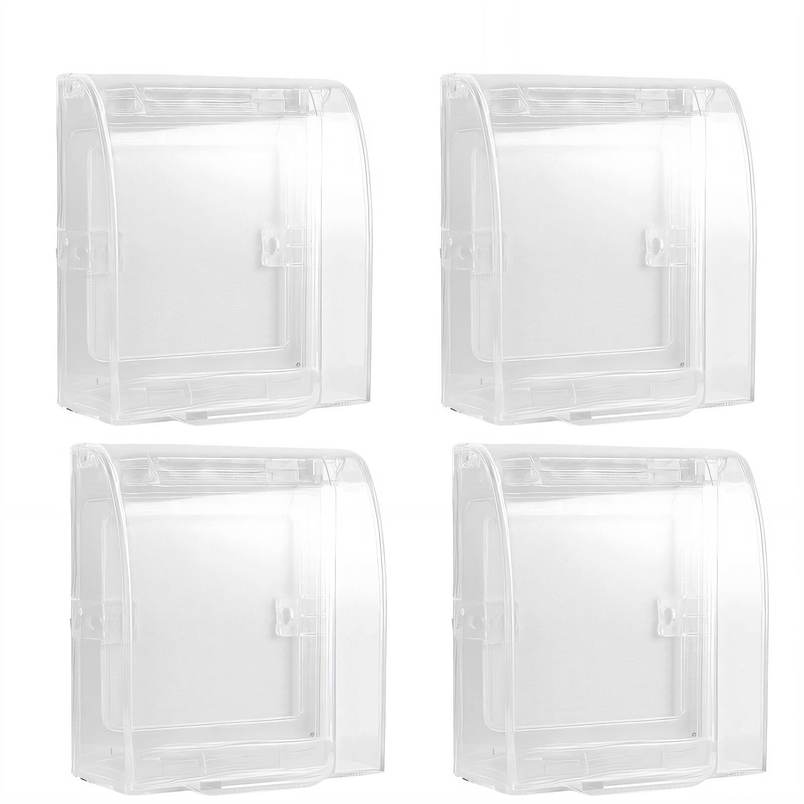 HIBIBUD 4 Pcs Outlet Covers,Safe Use of Electricity Outlet Plug Covers ...