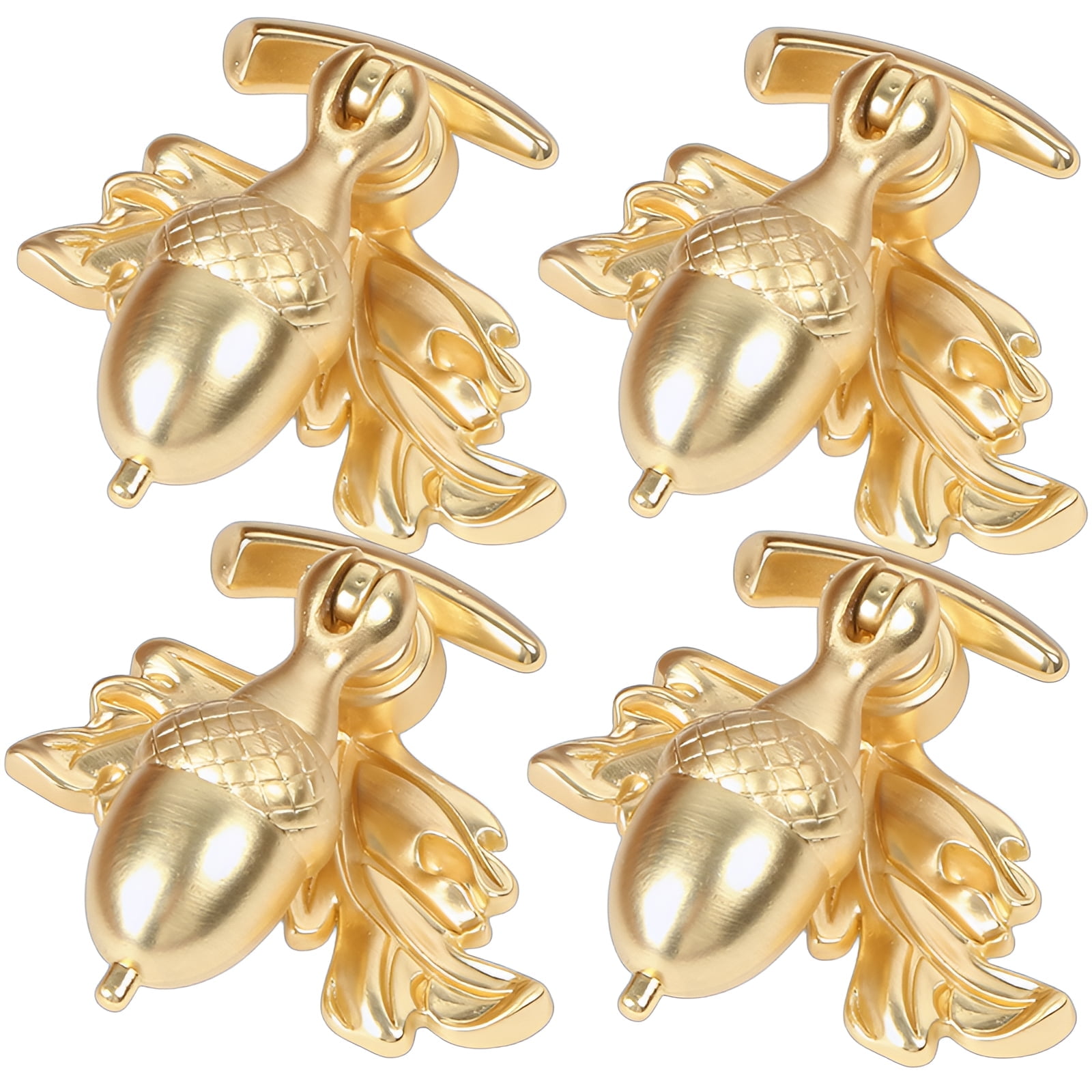 HIBIBUD 4Pcs Acorn Shaped Cabinet Knob,Vintage Charm Cabinet Knob Acorn ...