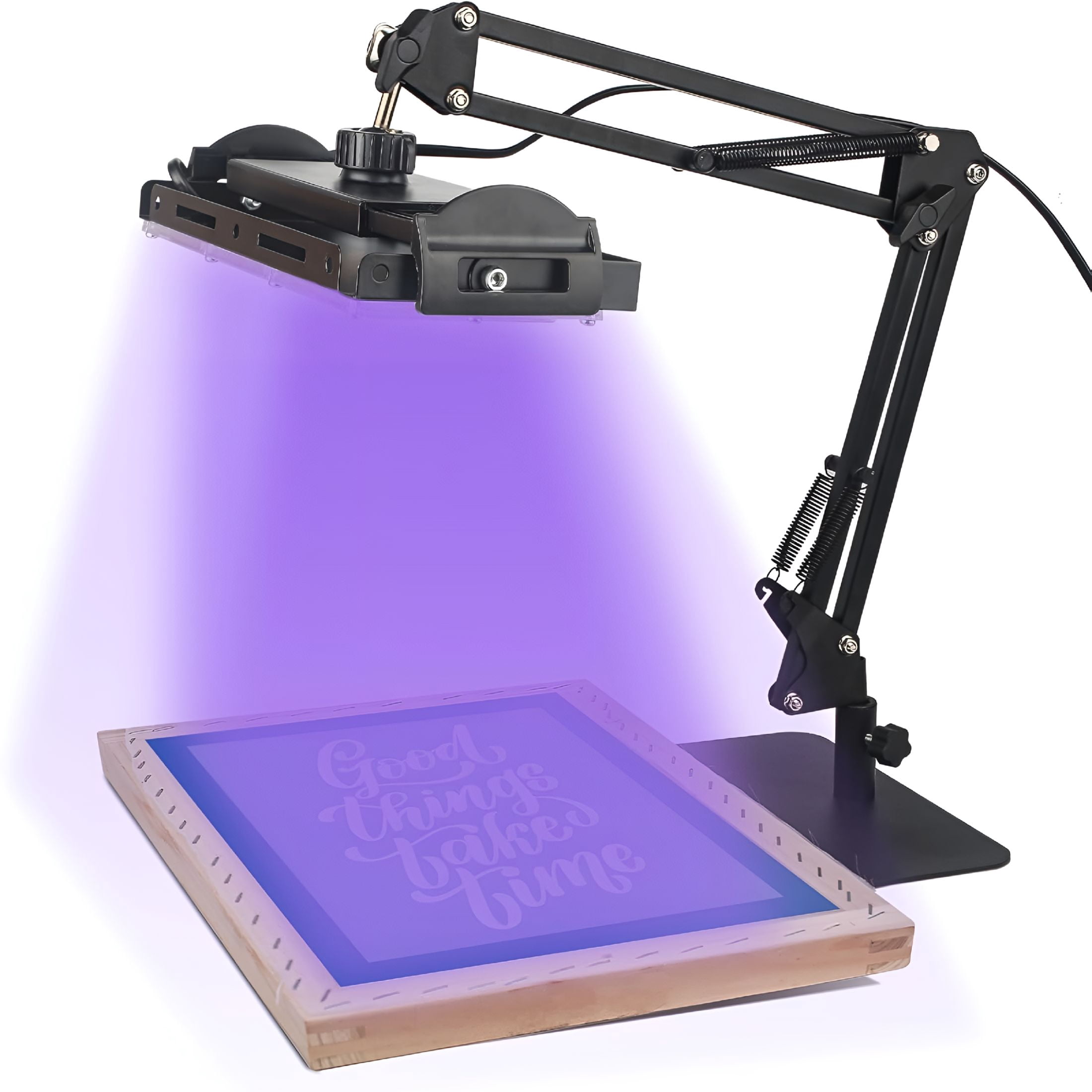 HIBIBUD 50W UV Exposure Unit for Screen Printing with Adjustable Stand ...
