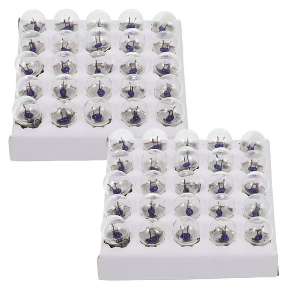 HIBIBUD 50pcs E10 Screw Base 2.5V Mini Light Bulbs Miniature Screw Base ...