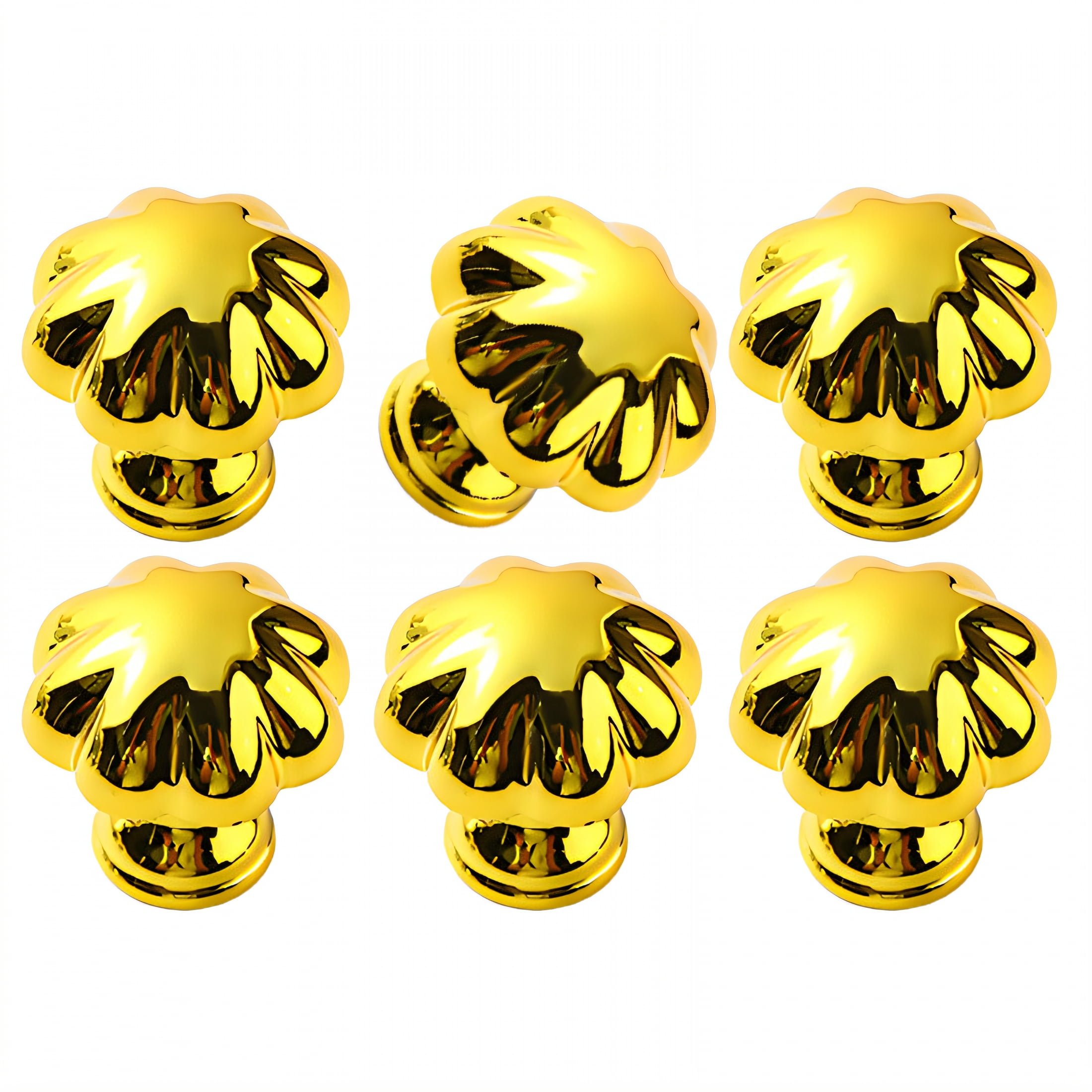 HIBIBUD 6Pcs Cabinet Knobs,Beautiful Appearance Drawer Knobs,Full of Fashionable Flair Knobs for ...