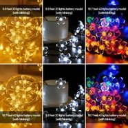 50 LED Bubble Stick Lights, Decoration String Lights for Home, Bedroom ...