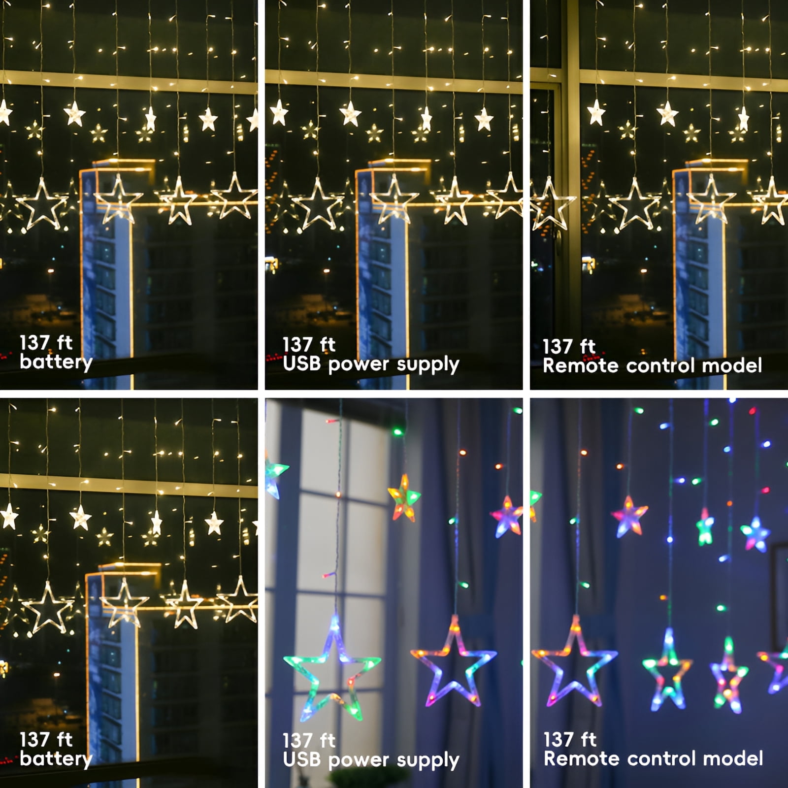 HIBIBUD 6Pcs Fairy Lights for Bedroom,Durable and Long-Lasting Bedroom Decor Aesthetic ...