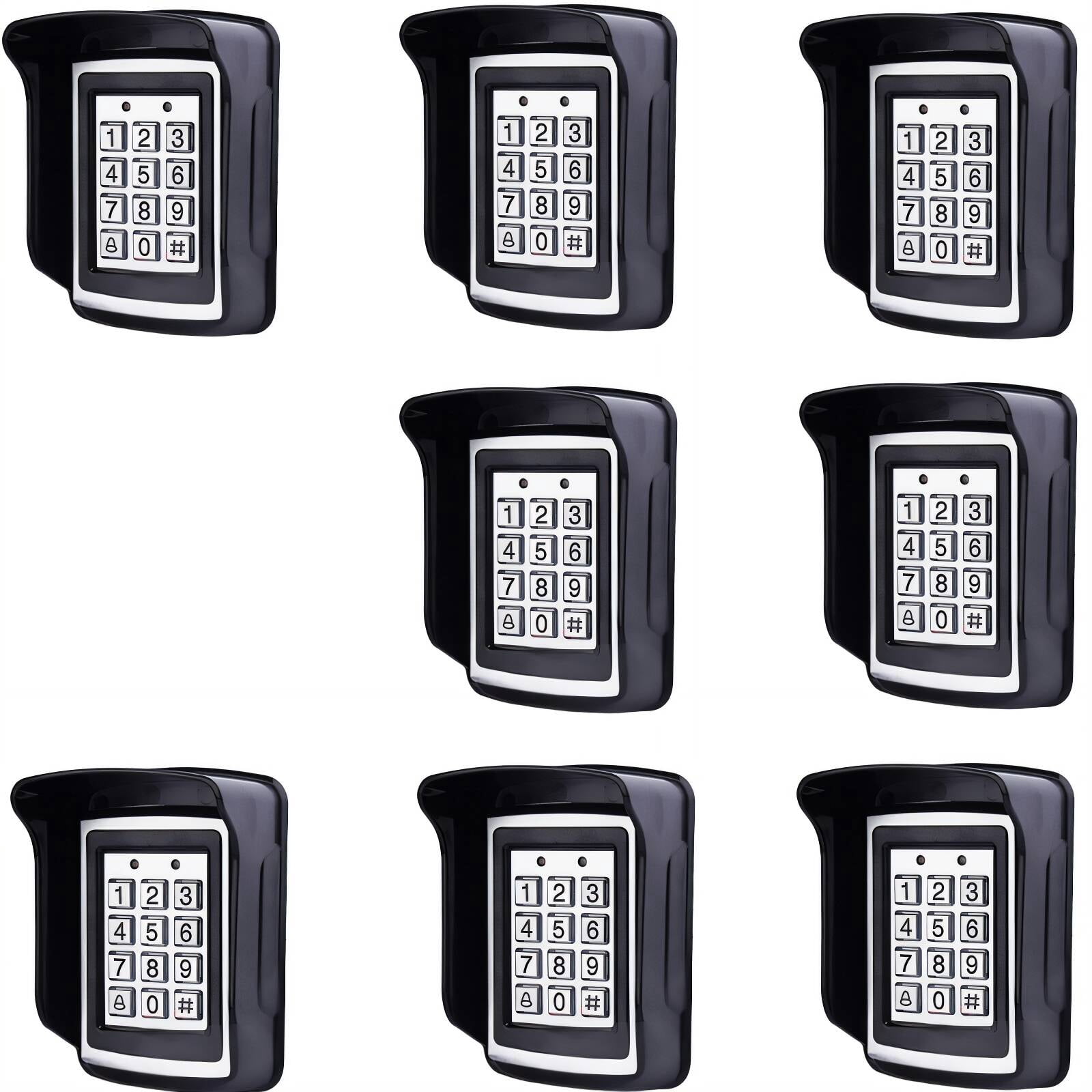 HIBIBUD 8 Pcs Doorbell Rain Cover,Waterproof Rubber Bottom Sheet ...