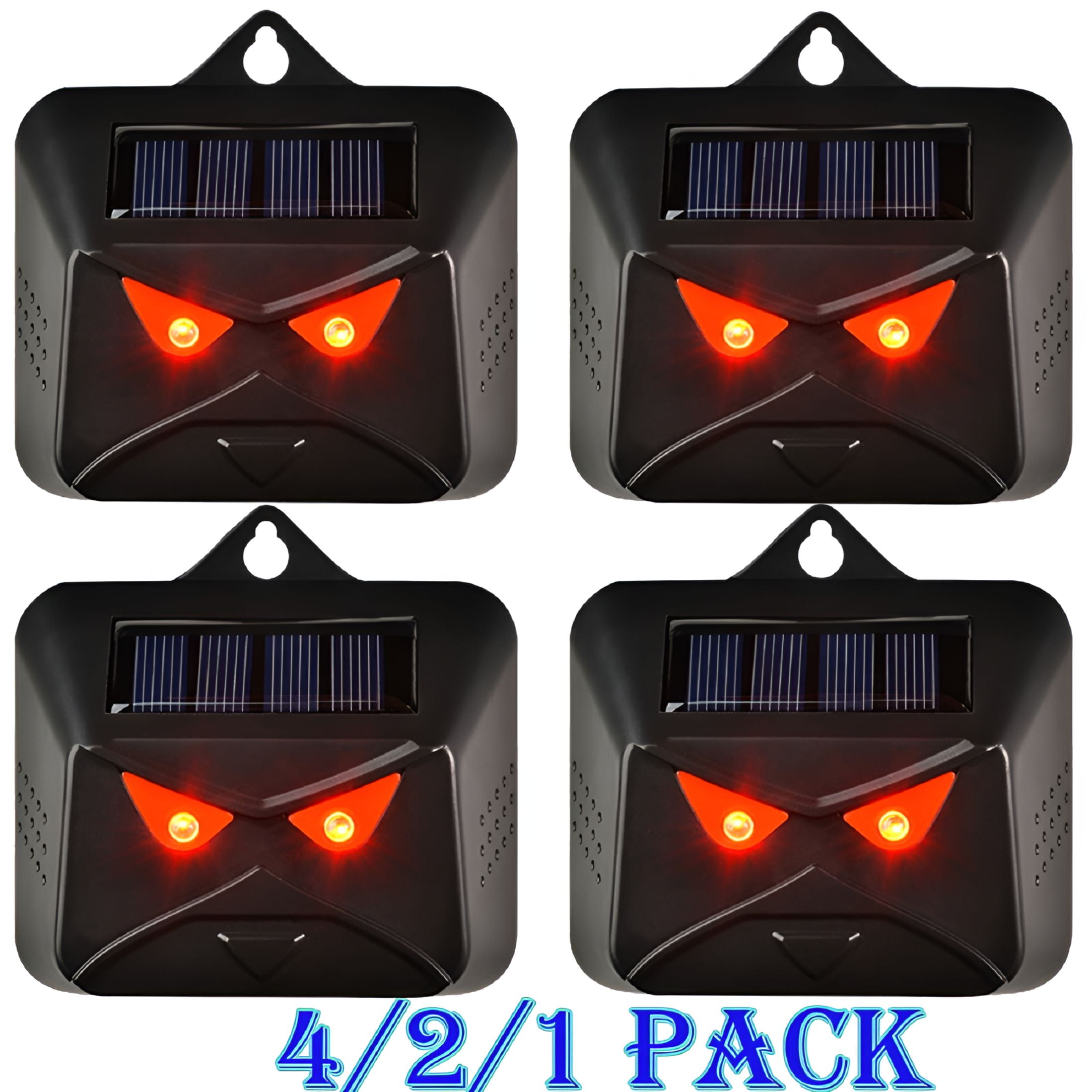 HIBIBUD Animal repellent,solar predator eye night animal deterrent ...