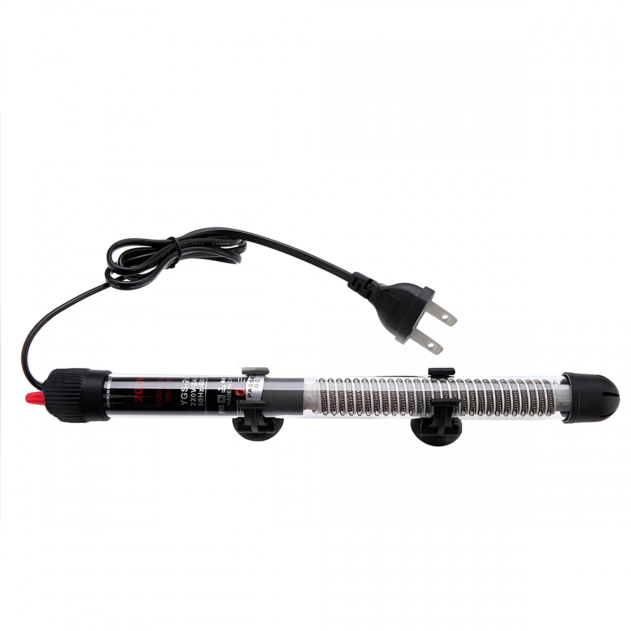 HIBIBUD Aquarium Accessories Submersible Water Vitreous Heater Heating ...