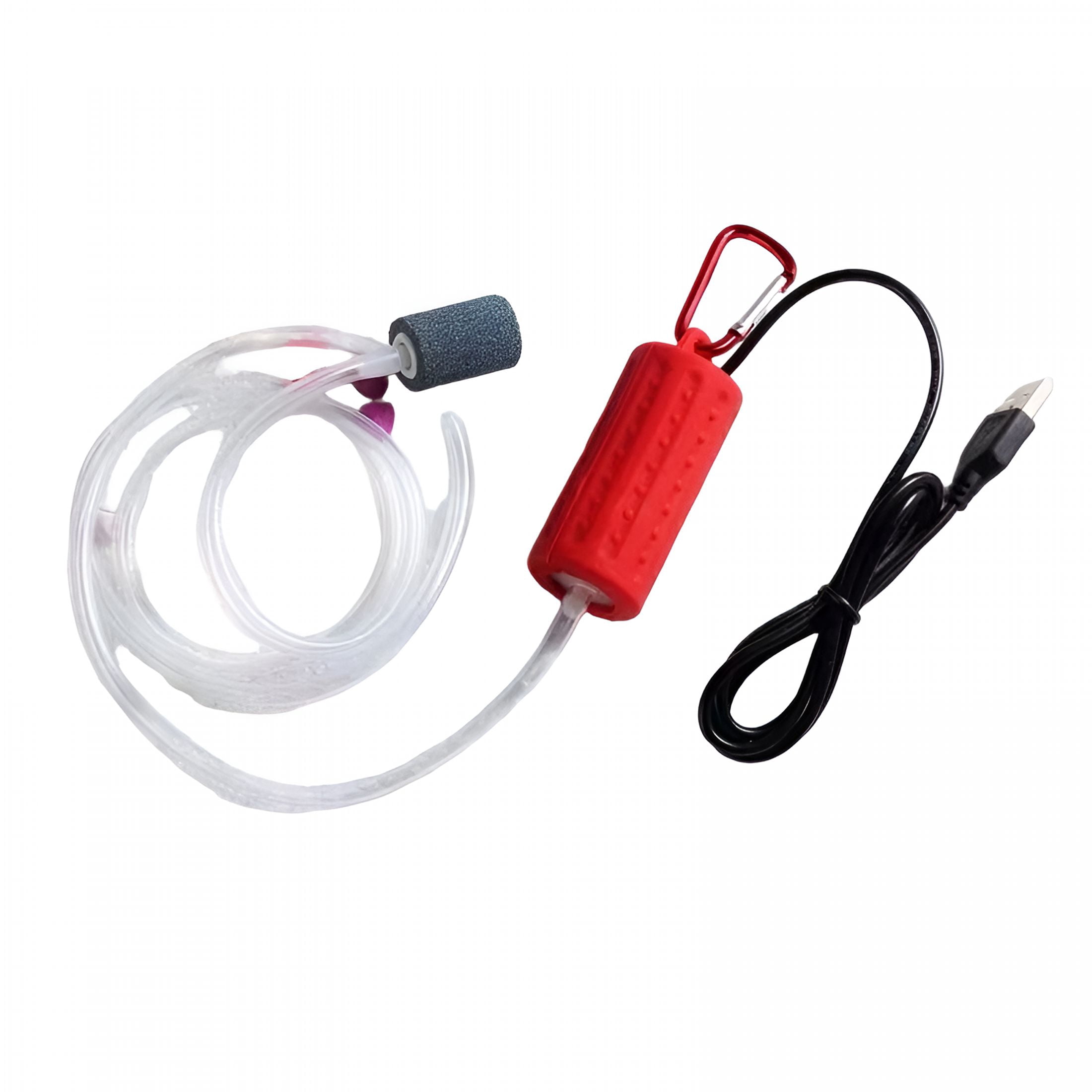 HIBIBUD Aquarium Air Pump Mini Usb Fish Tank Oxygen Air Pump Portable ...