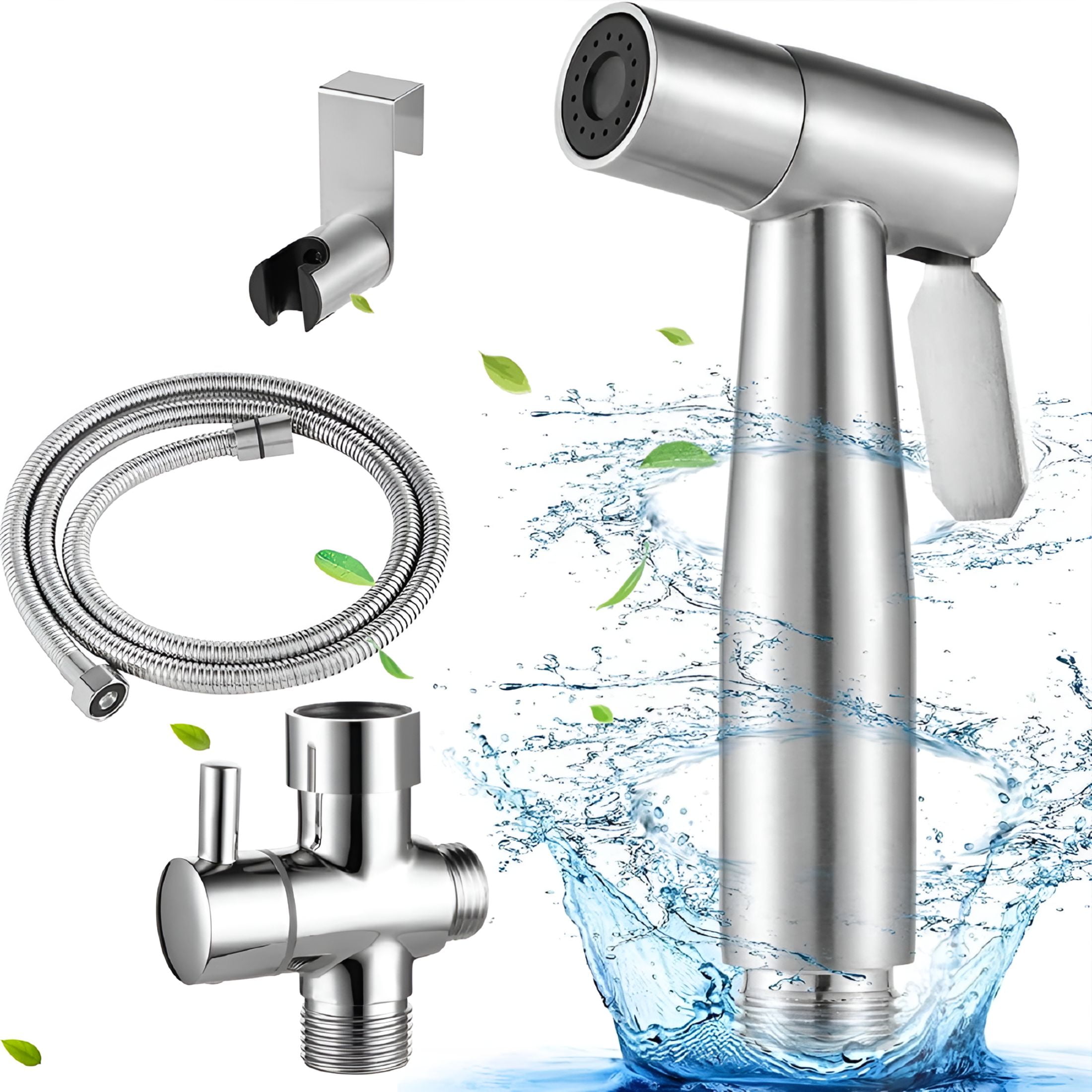 HIBIBUD Bidet Sprayer for Toilet,Handheld Cloth Diaper Sprayer,Bathroom ...