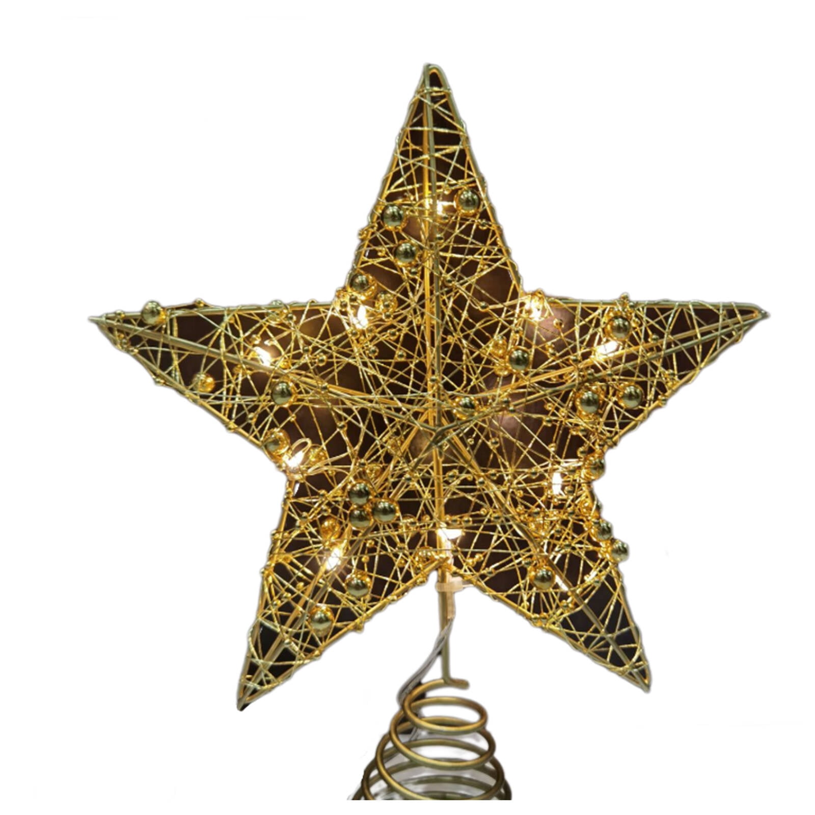 HIBIBUD Christmas Tree Topper,Delicate Angel-Themed Treetopper ...