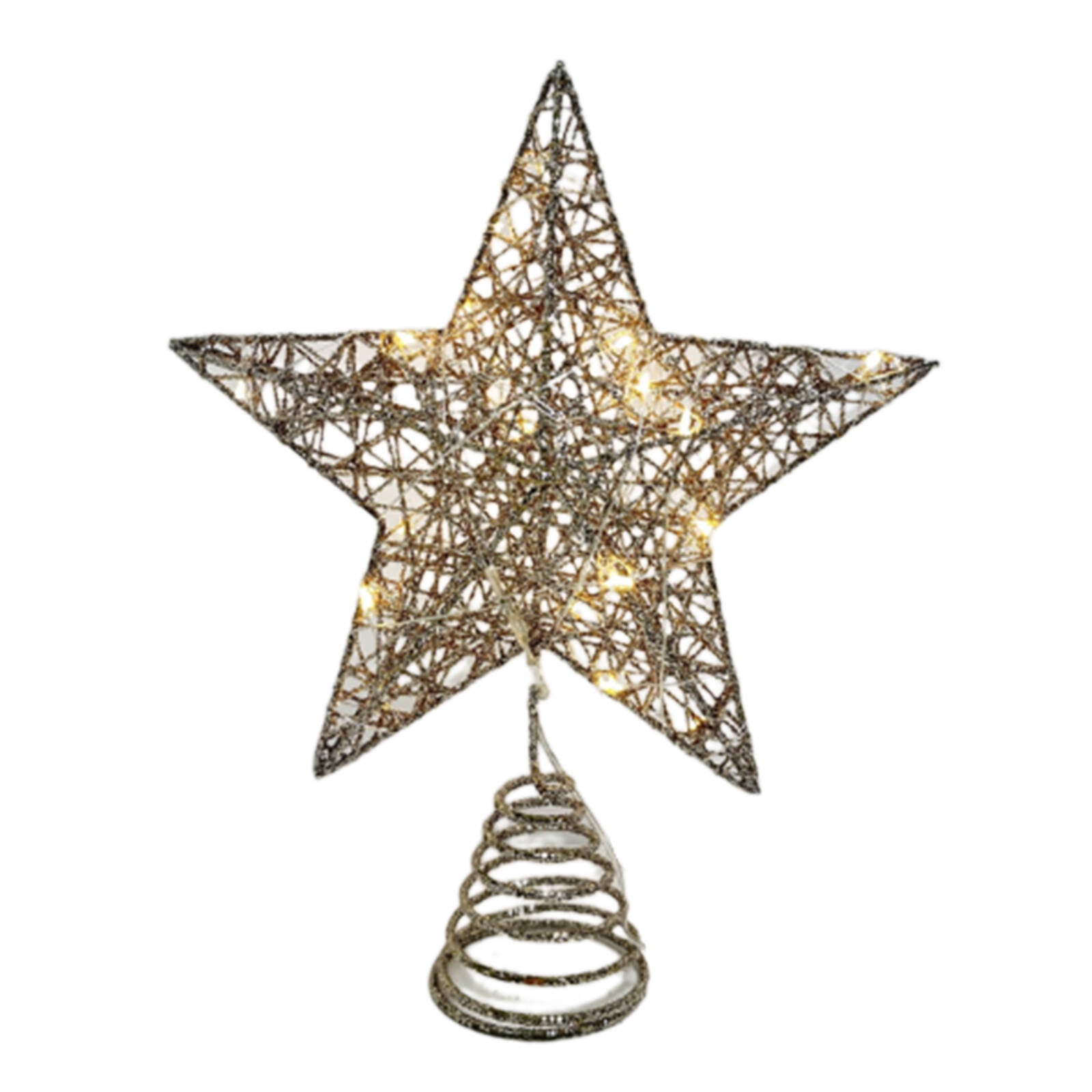 HIBIBUD Christmas Tree Topper,Dreamy Angel Wing Treetopper,Soft Plush ...