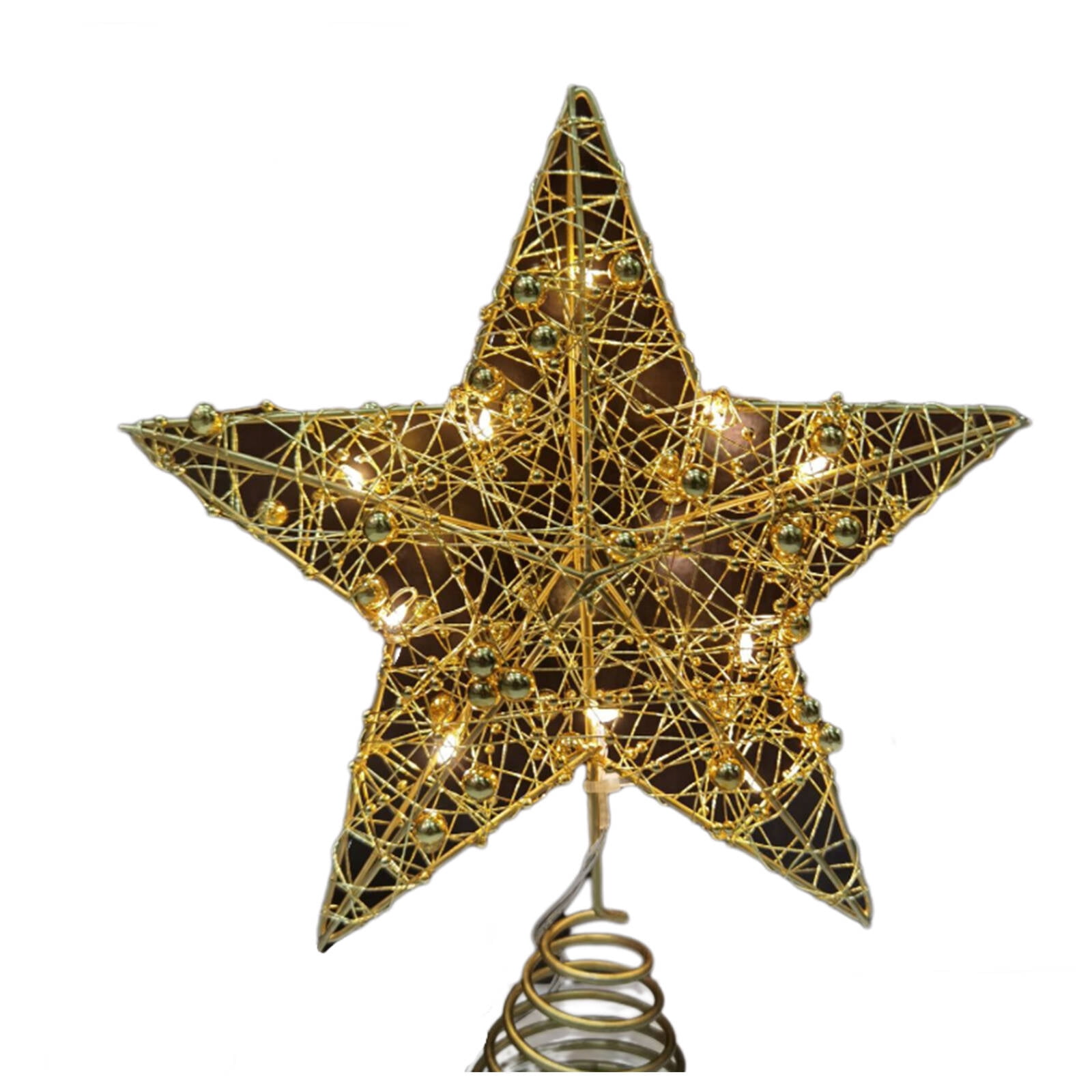 HIBIBUD Christmas Tree Topper,Festive Radiant Starlight Star Christmas ...